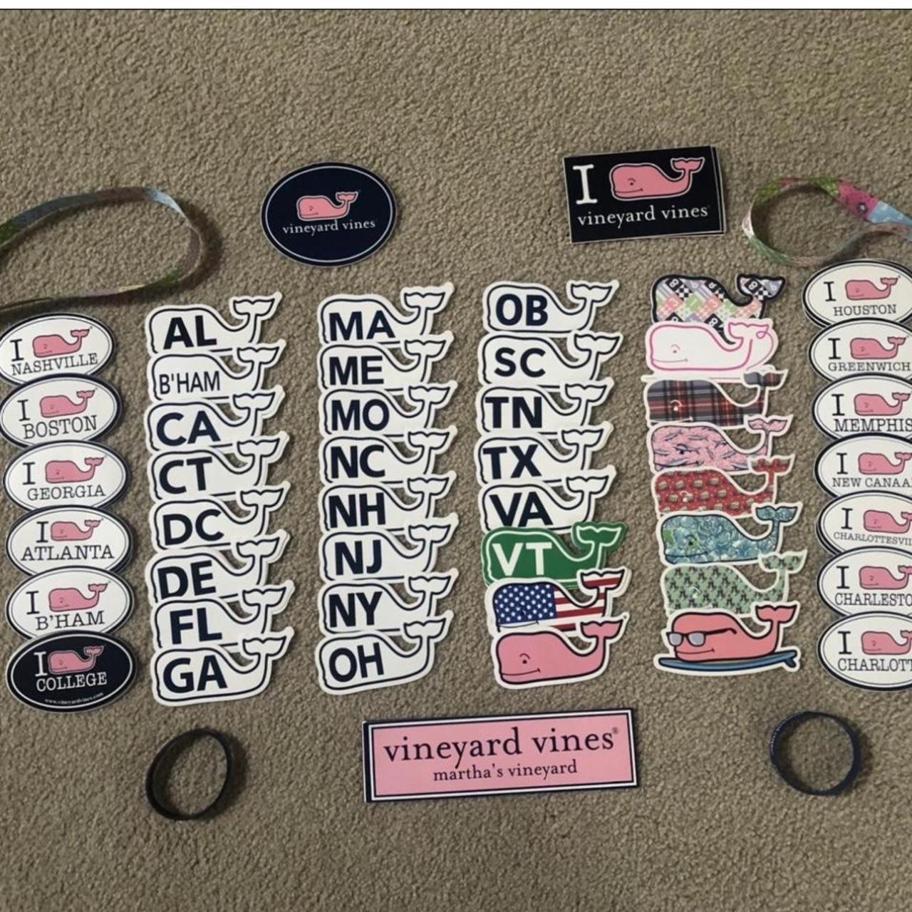 BIG SALE BOGO FREE VINEYARD VINES STICKERS MESSAGE... - Depop