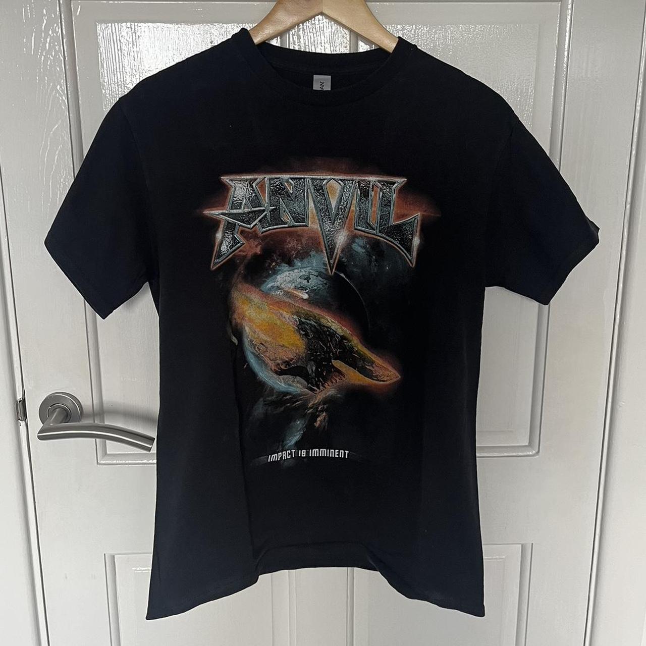 Anvil Band Impact is Imminent 2022 Tour T Shirt Size... - Depop