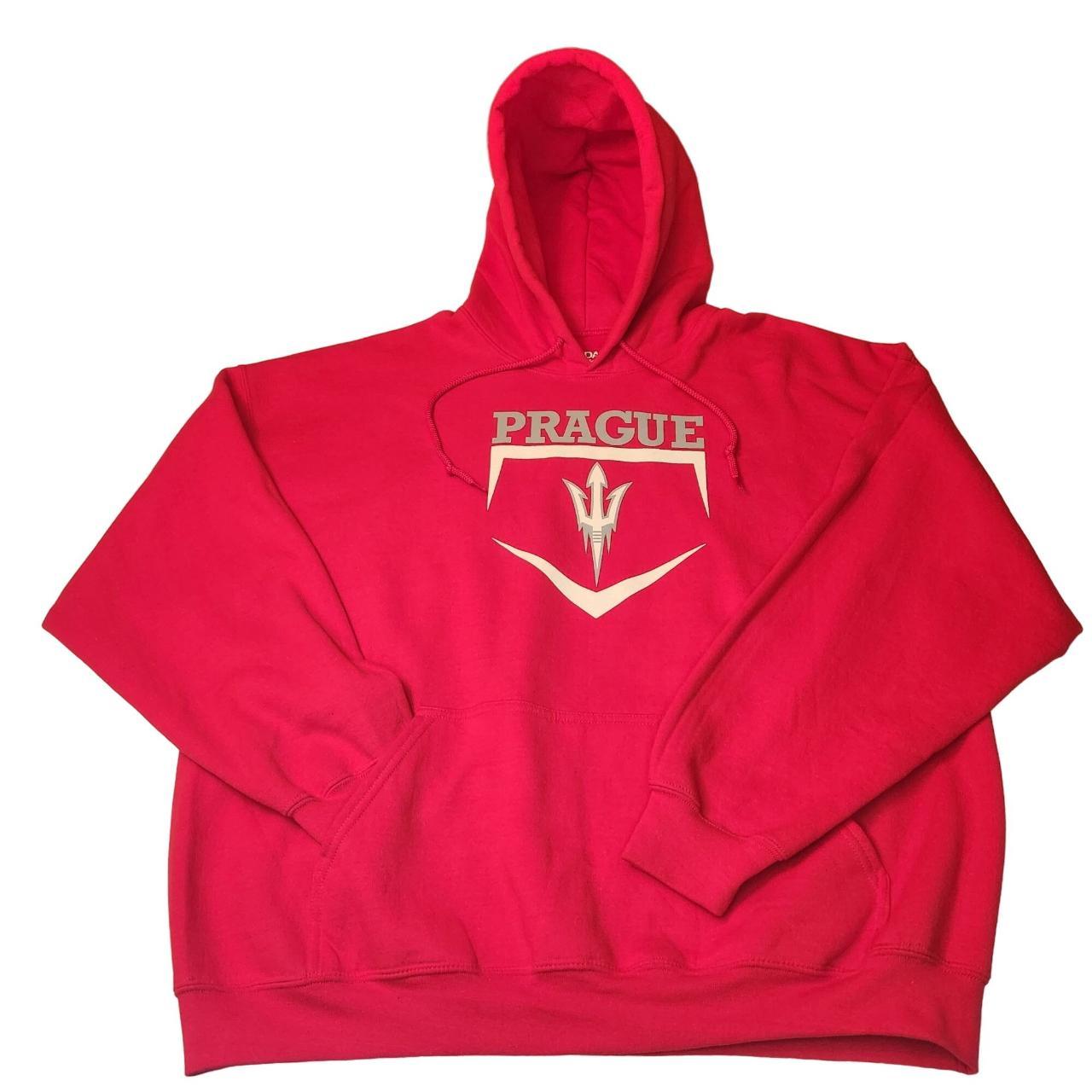 School Hoodie Prague Red Devils Prague Oklahoma... - Depop