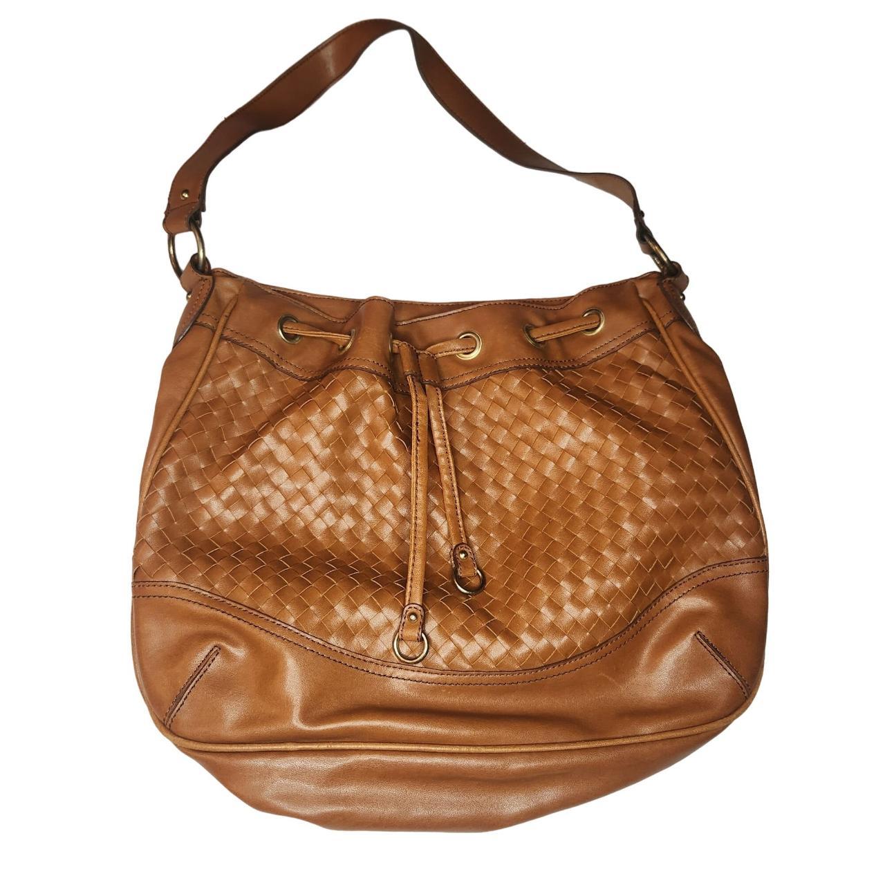 Vintage Brown Avon Shoulder Bag 15" L X 12" H X 4"... - Depop