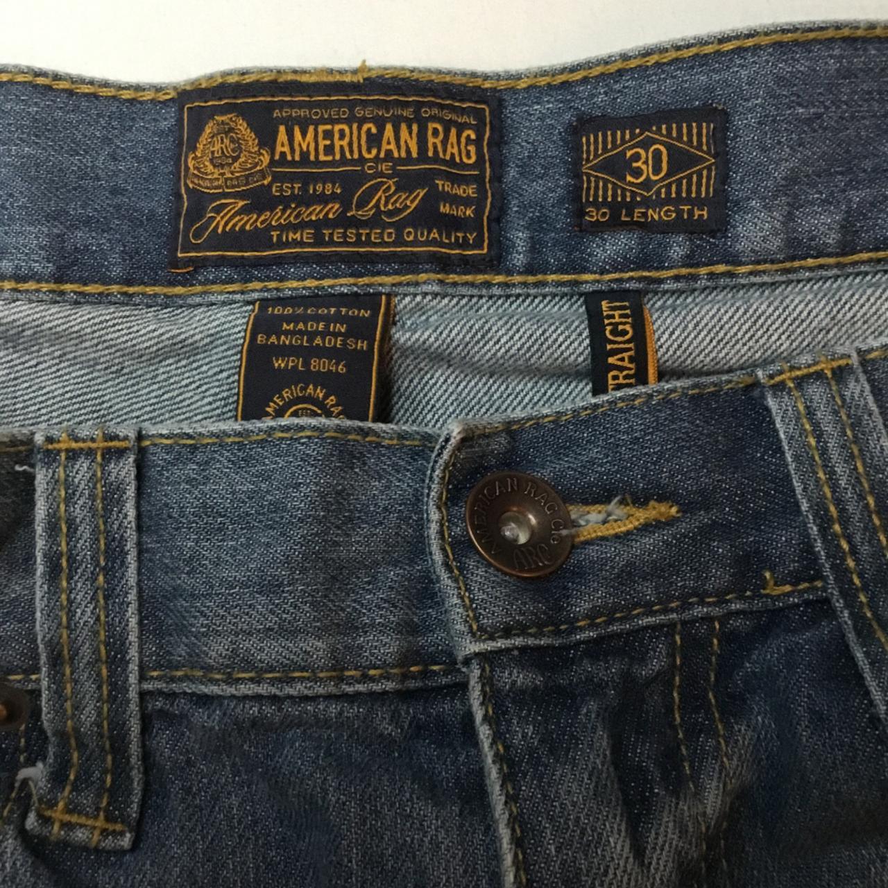 American Rag Clark Fit Slim Straight 5 Pocket Jeans... - Depop