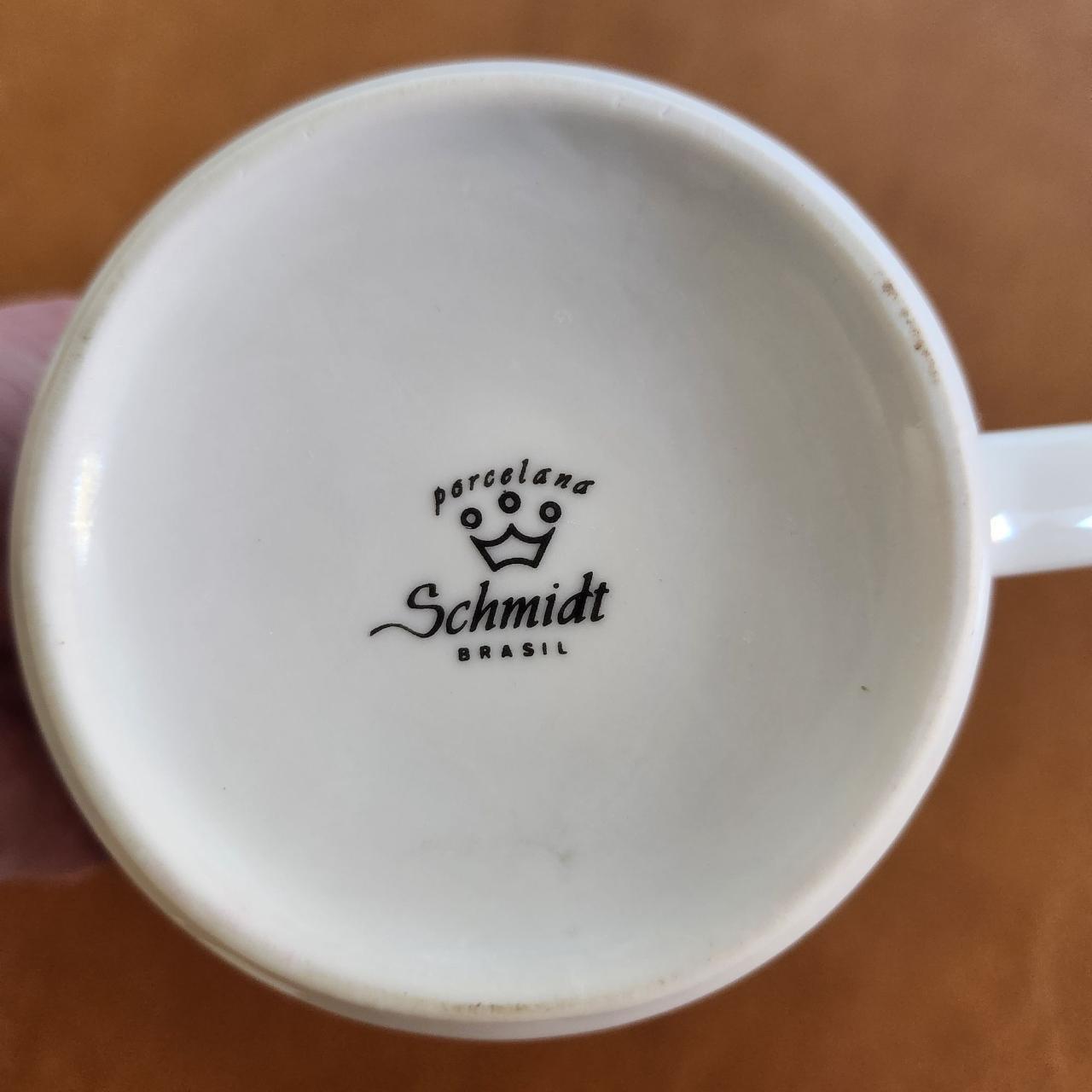 Vintage Schmidt Porcelain Coffee Cup Coffee Mug... - Depop