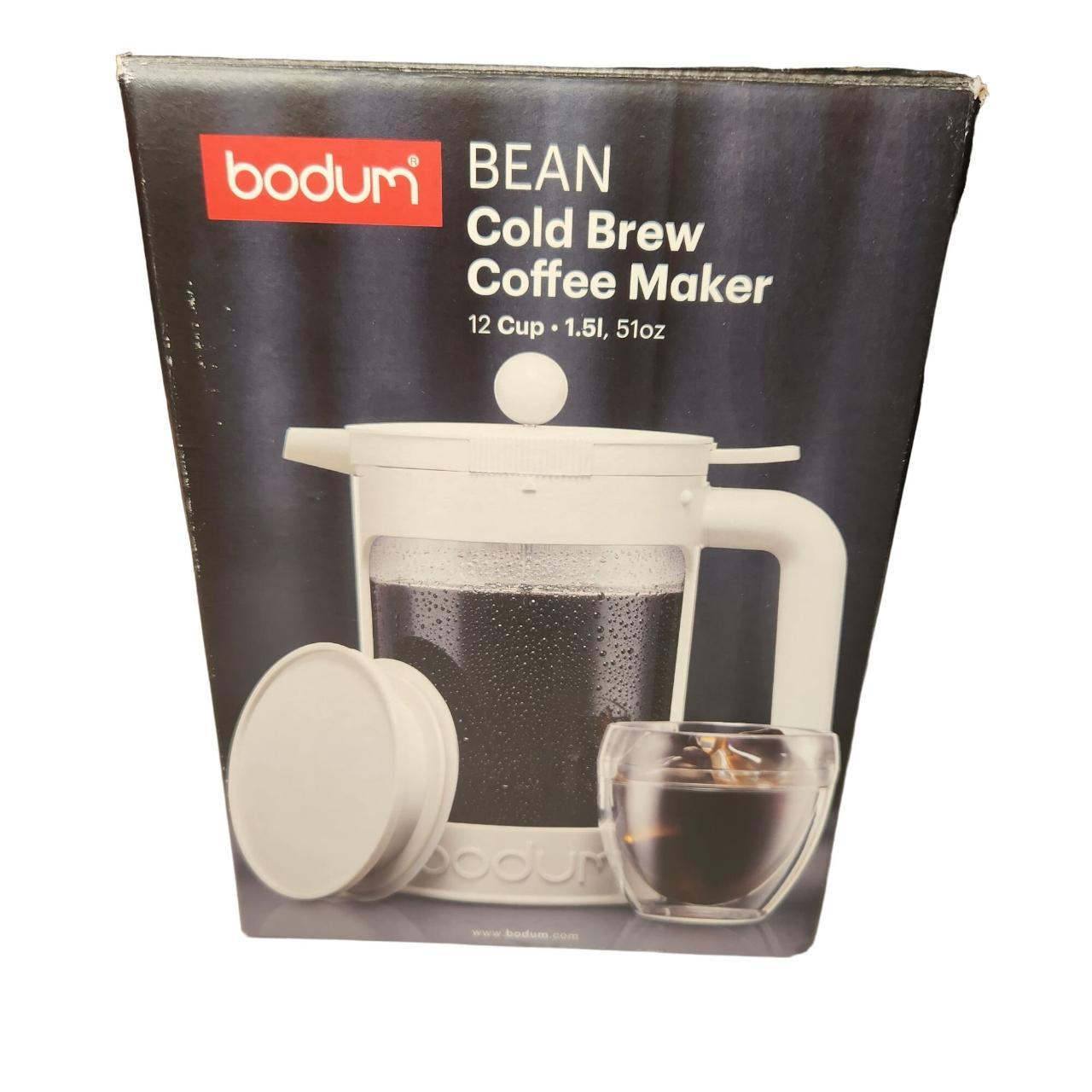 NEW! Bodum Bean Cold Brew Coffee Maker 12 Cups Two... - Depop