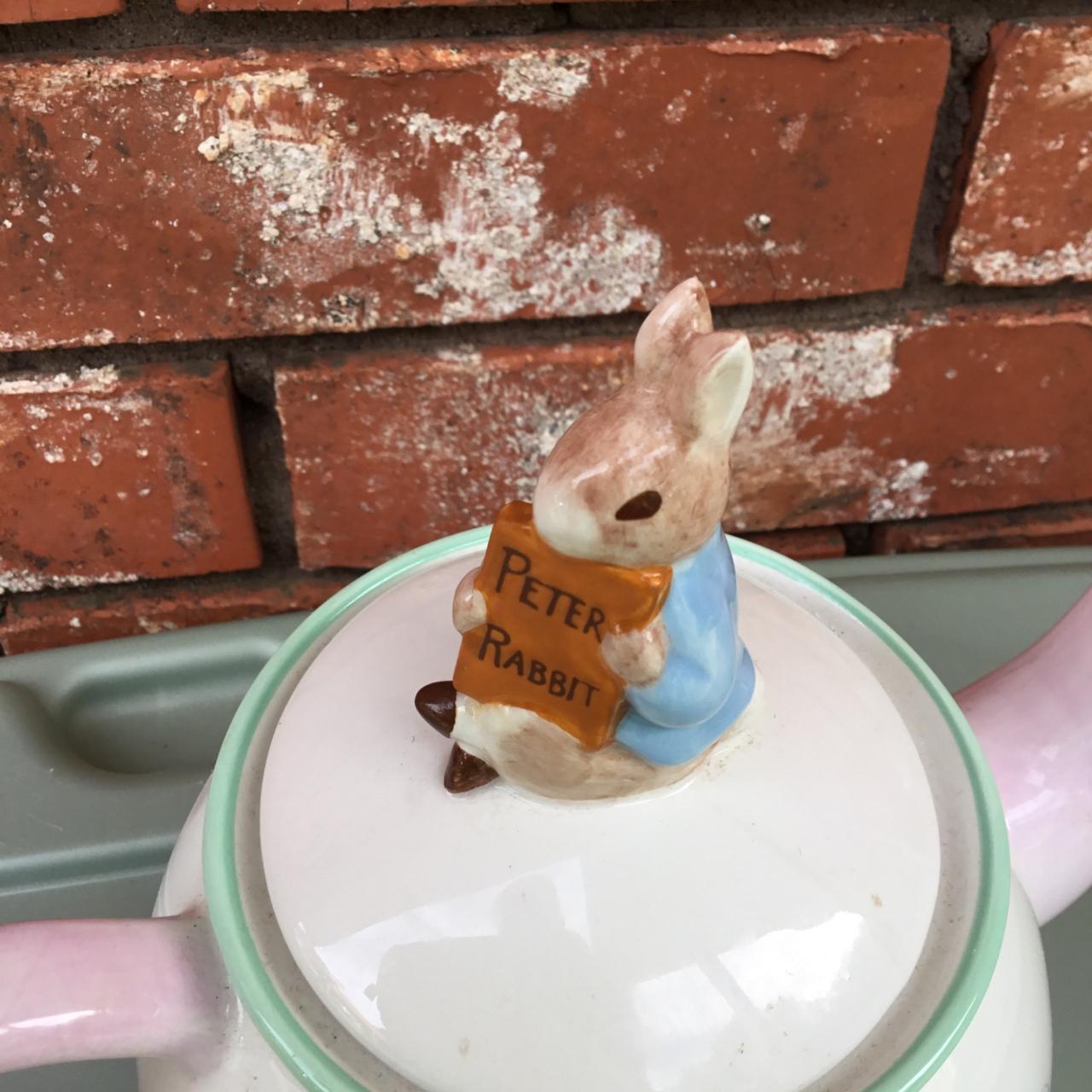 Beatrix Potter's Peter Rabbit Porcelain Tea Pot... - Depop