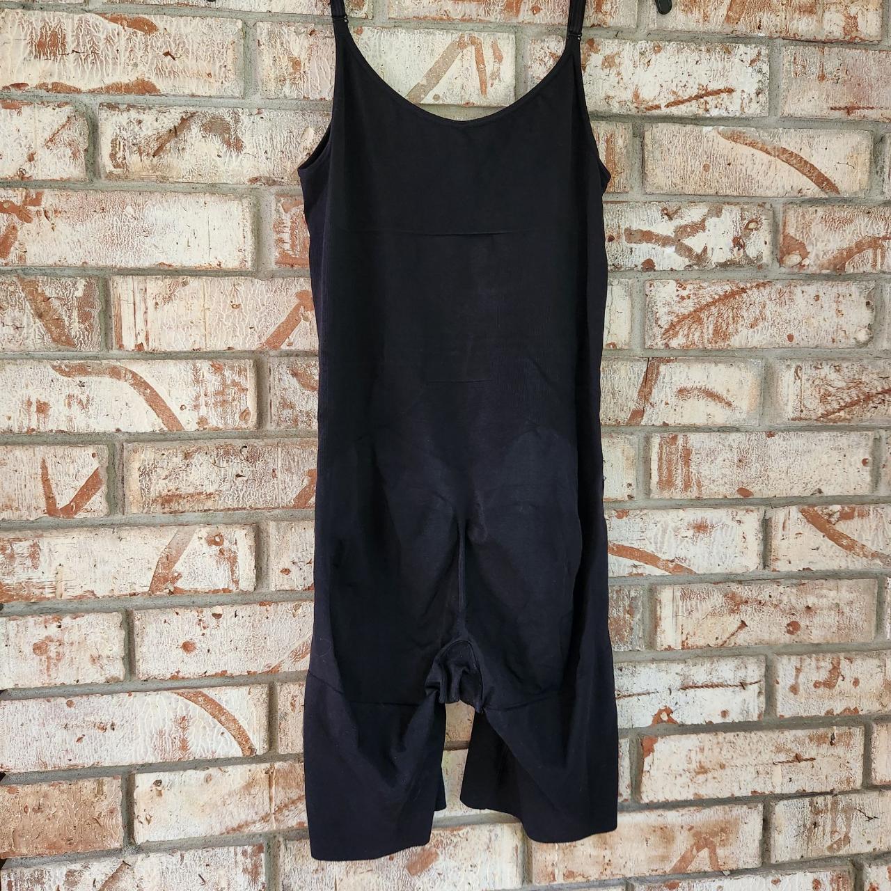 Black Spanx Body Suit size XL. Adjustable straps... - Depop