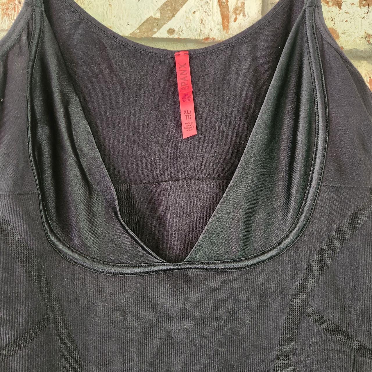 Black Spanx Body Suit size XL. Adjustable straps... - Depop