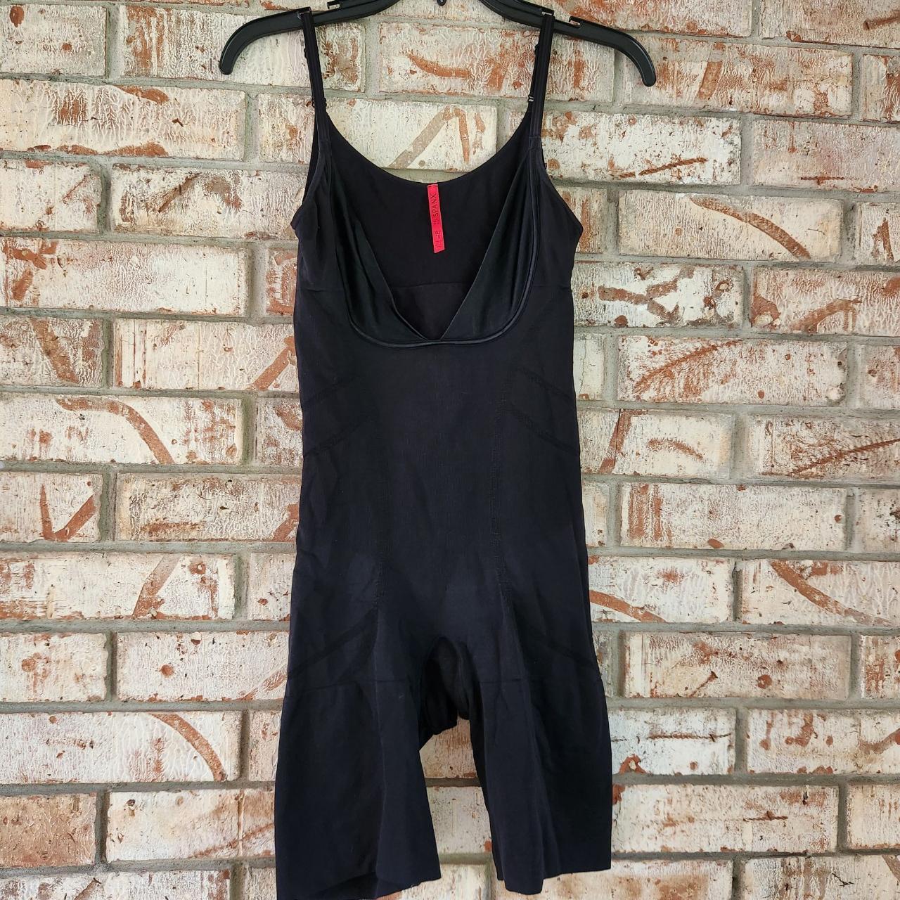 Black Spanx Body Suit size XL. Adjustable straps... - Depop