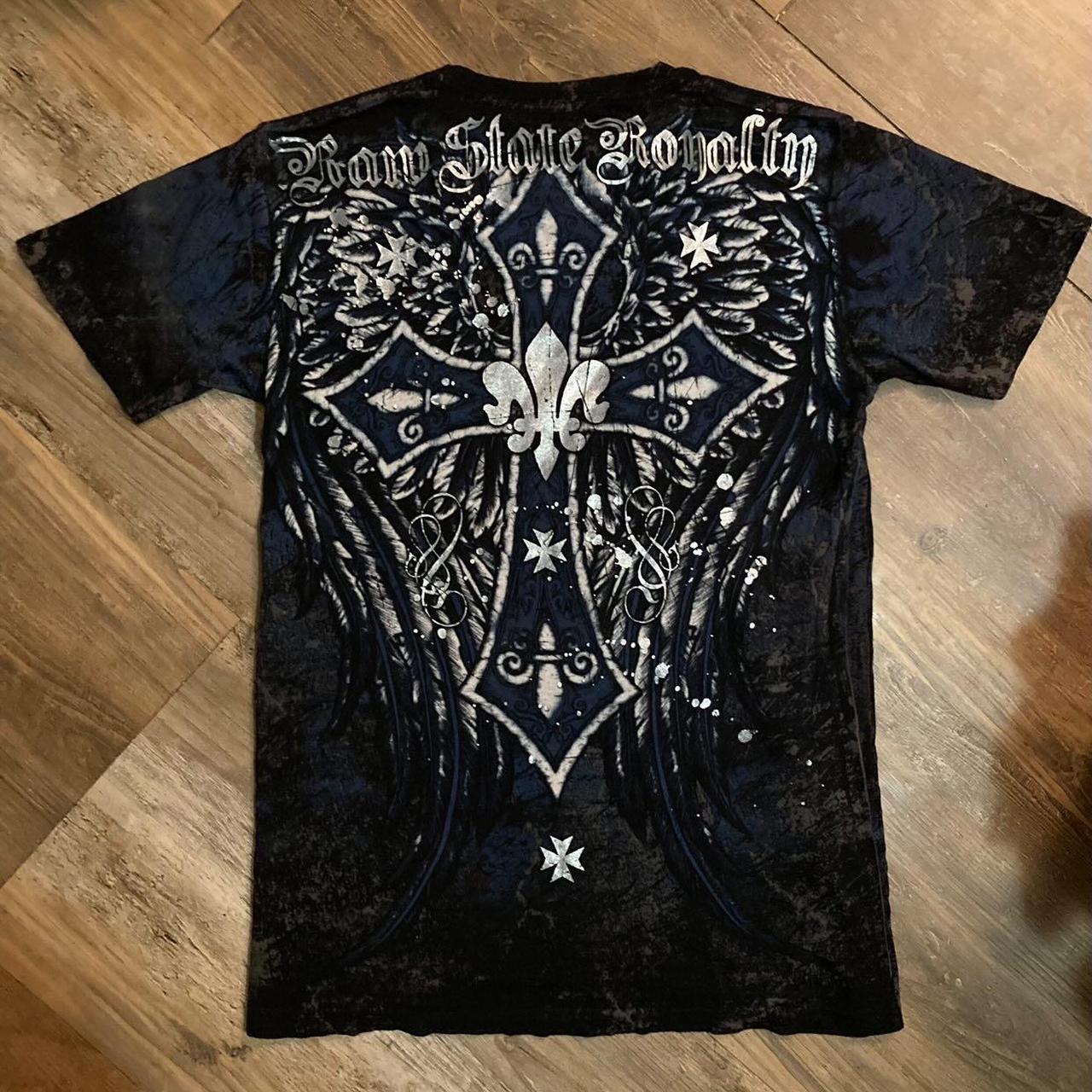 raw state shirt #affliction - Depop