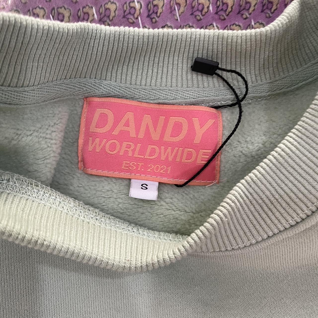 OG dandy worldwide crewneck color: mint/ light... - Depop
