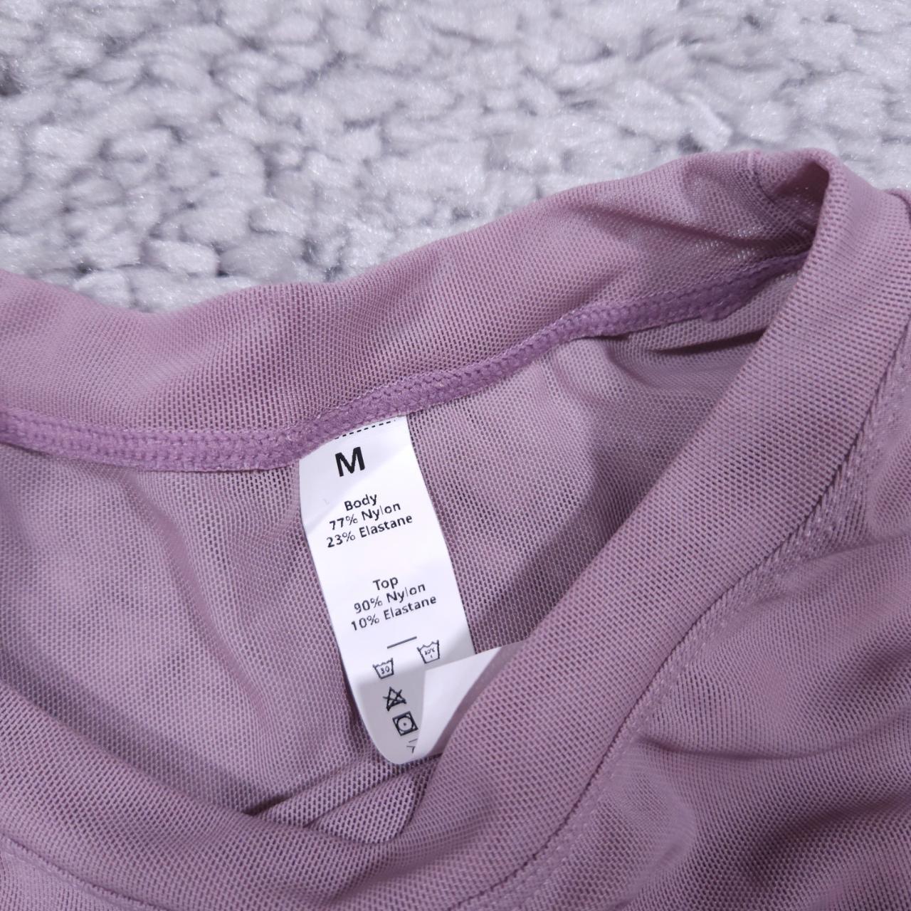 Halara Cloudful Air Fabric Contrast Mesh Twisted... - Depop