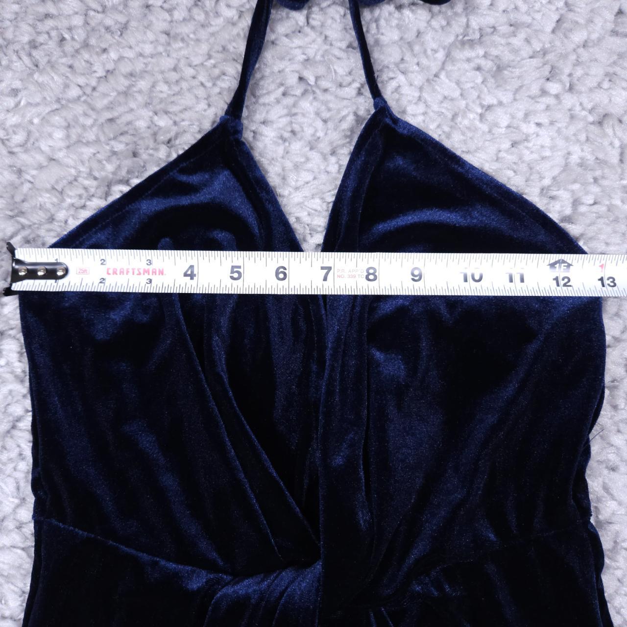 Women's Halara Deep V Neck Halter Backless Lace Up... - Depop