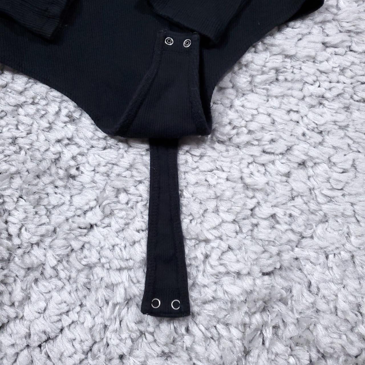 Women's Abercrombie & Fitch Soft A&F Rib Bodysuit in... - Depop