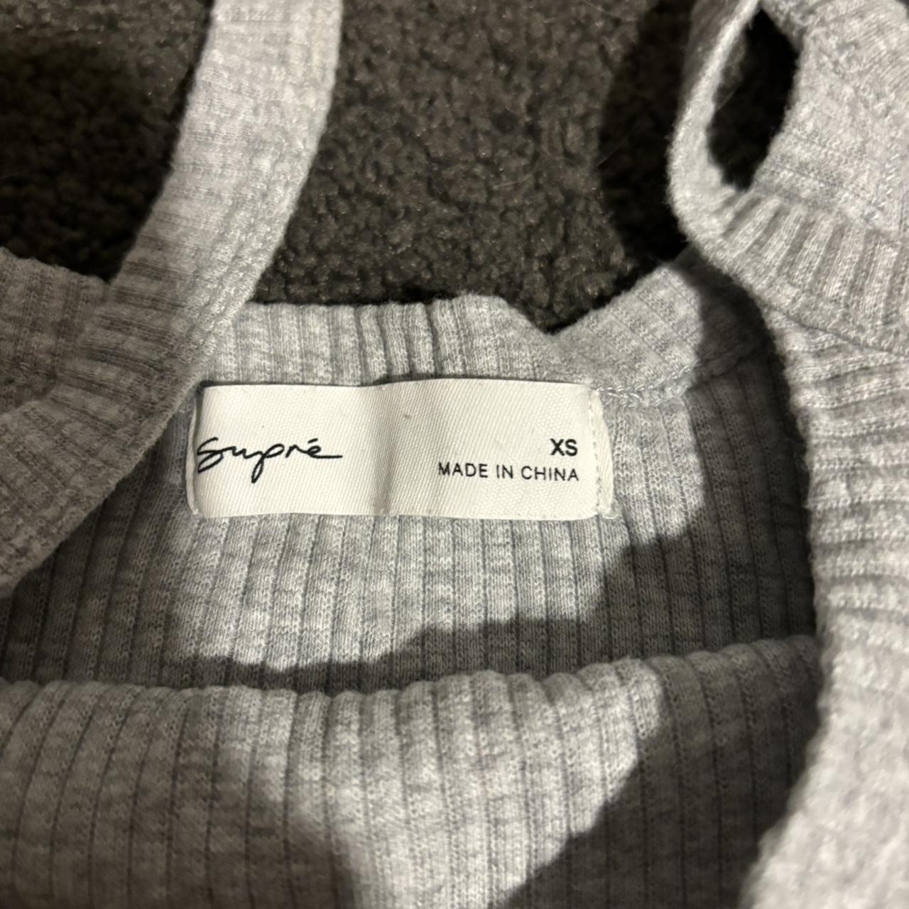 supre xs basic tank brand new never worn - Depop