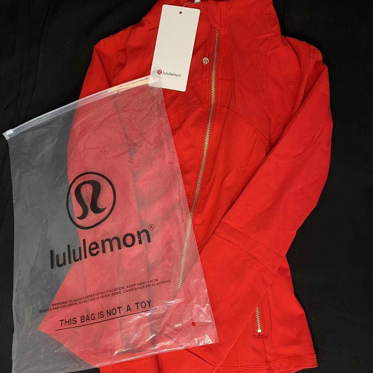 Red Lululemon Define Jacket #lululemonjacket | Depop
