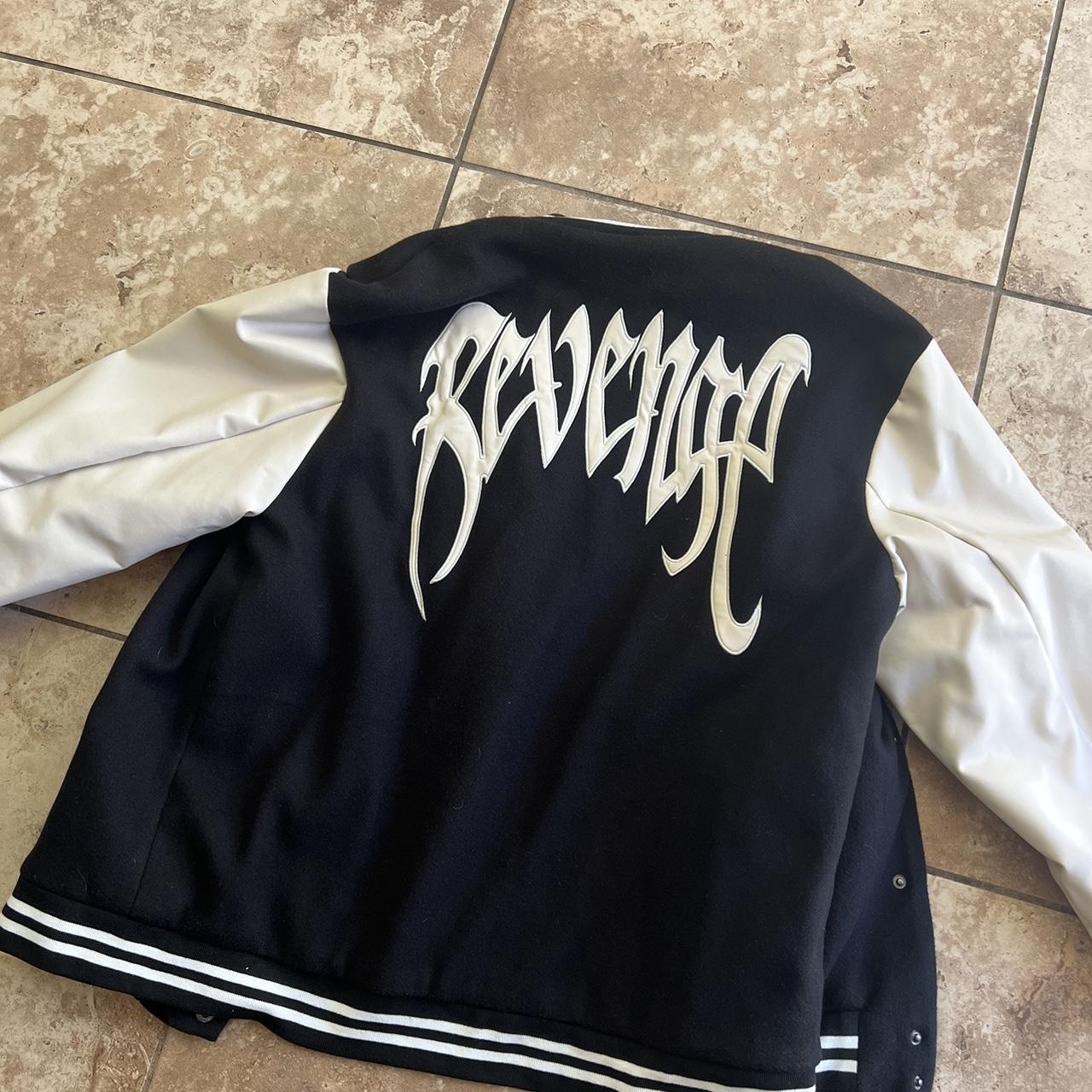 Revenge Varsity Jacket size large . Only worn few... - Depop