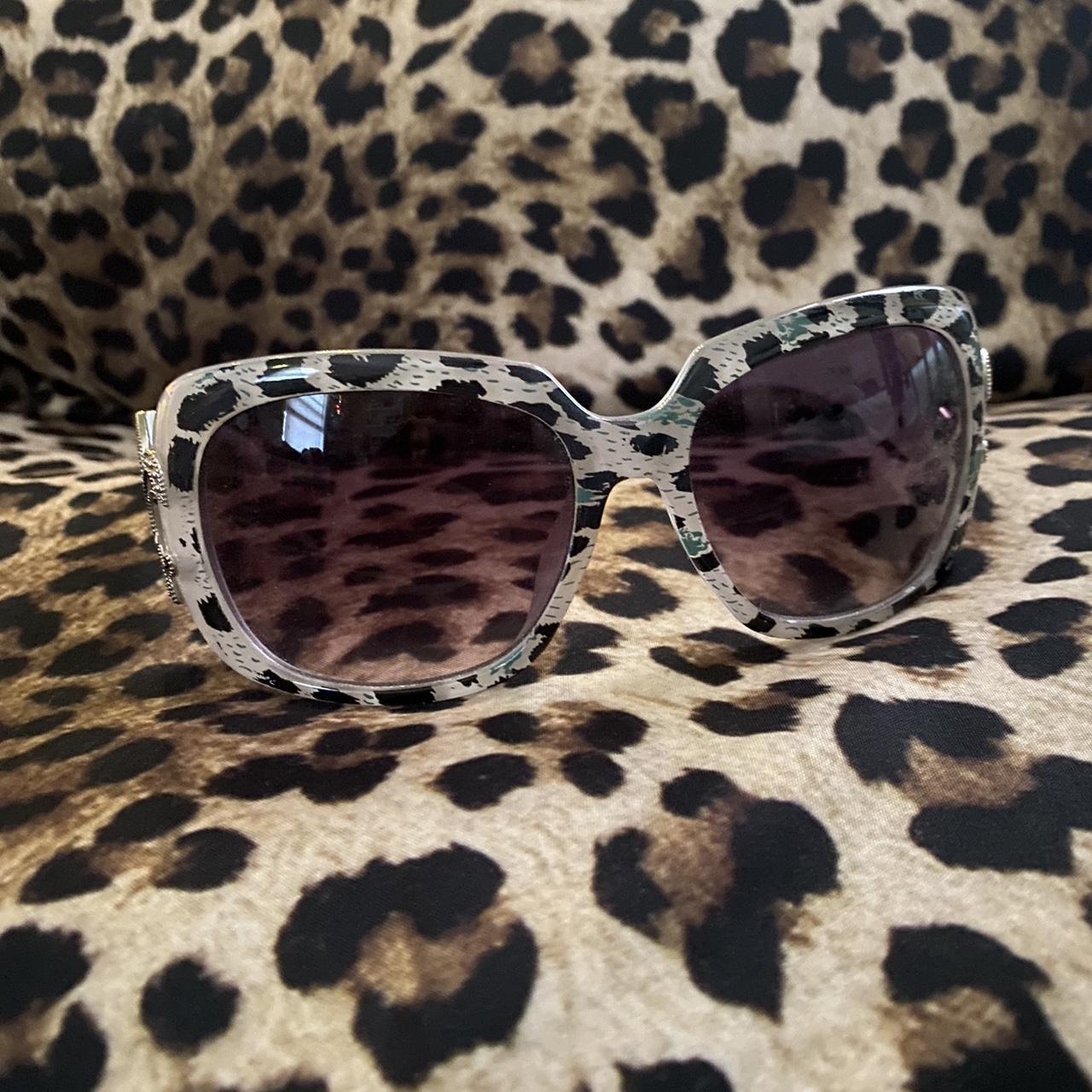 Leopard print sunglasses. In great condition and has... - Depop