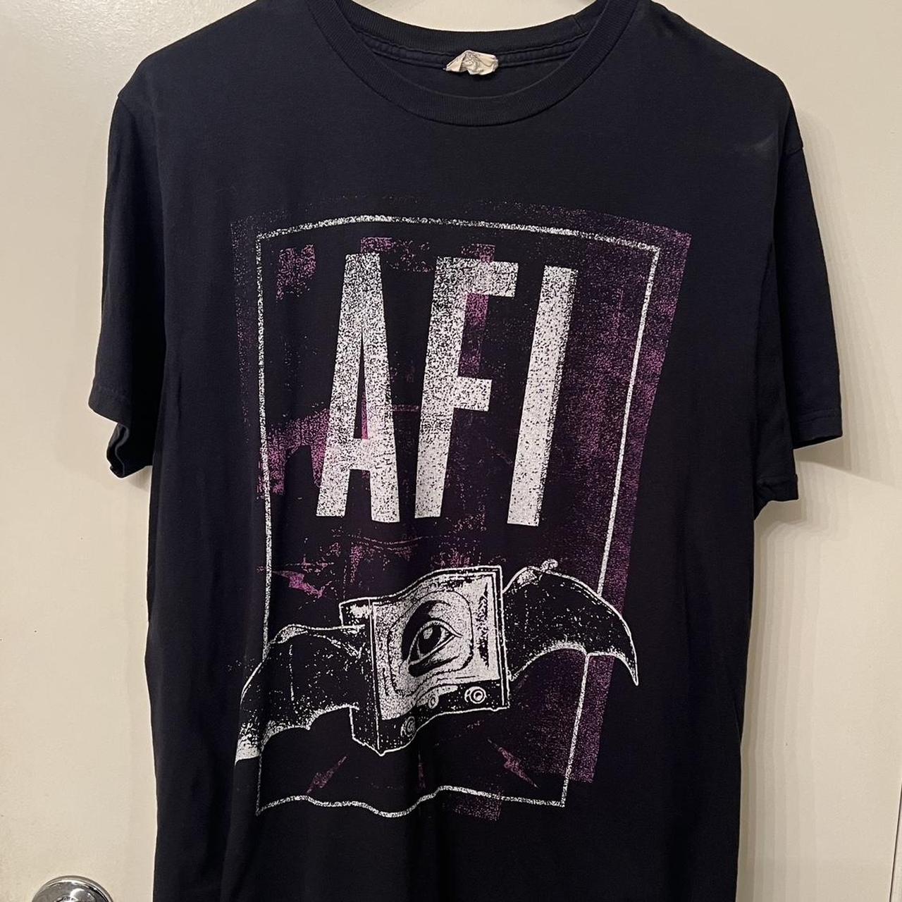 AFI TV Bat Tour Shirt Bought at the angel stadium... - Depop