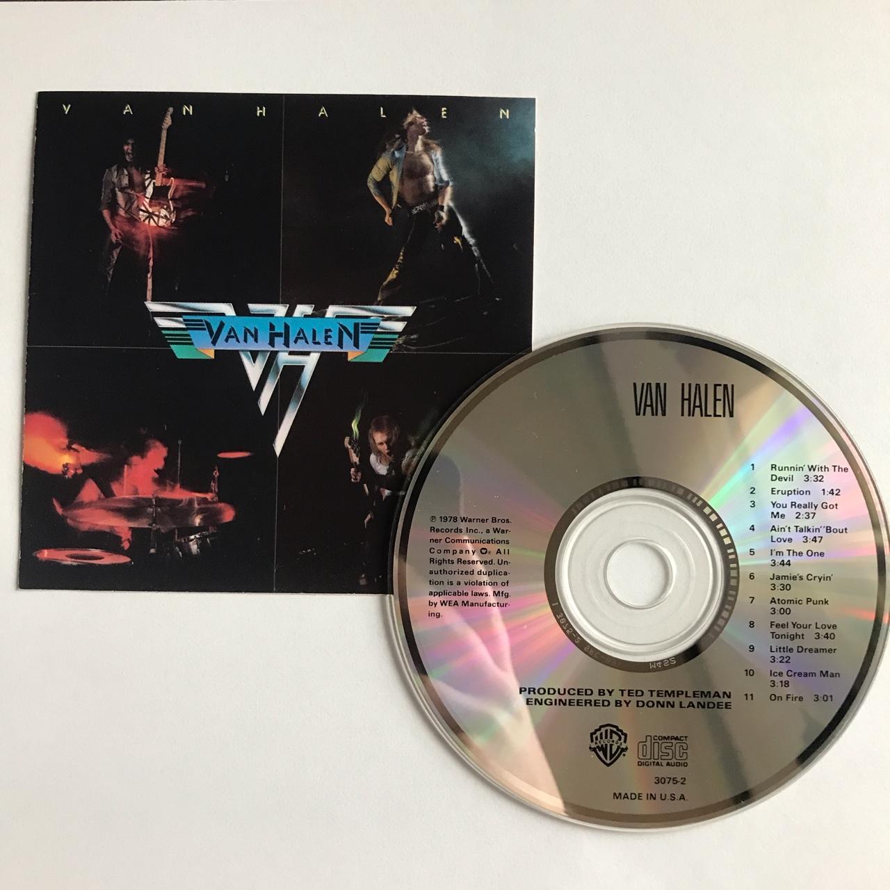 Van Halen Self Titled CD Bought in the early... - Depop