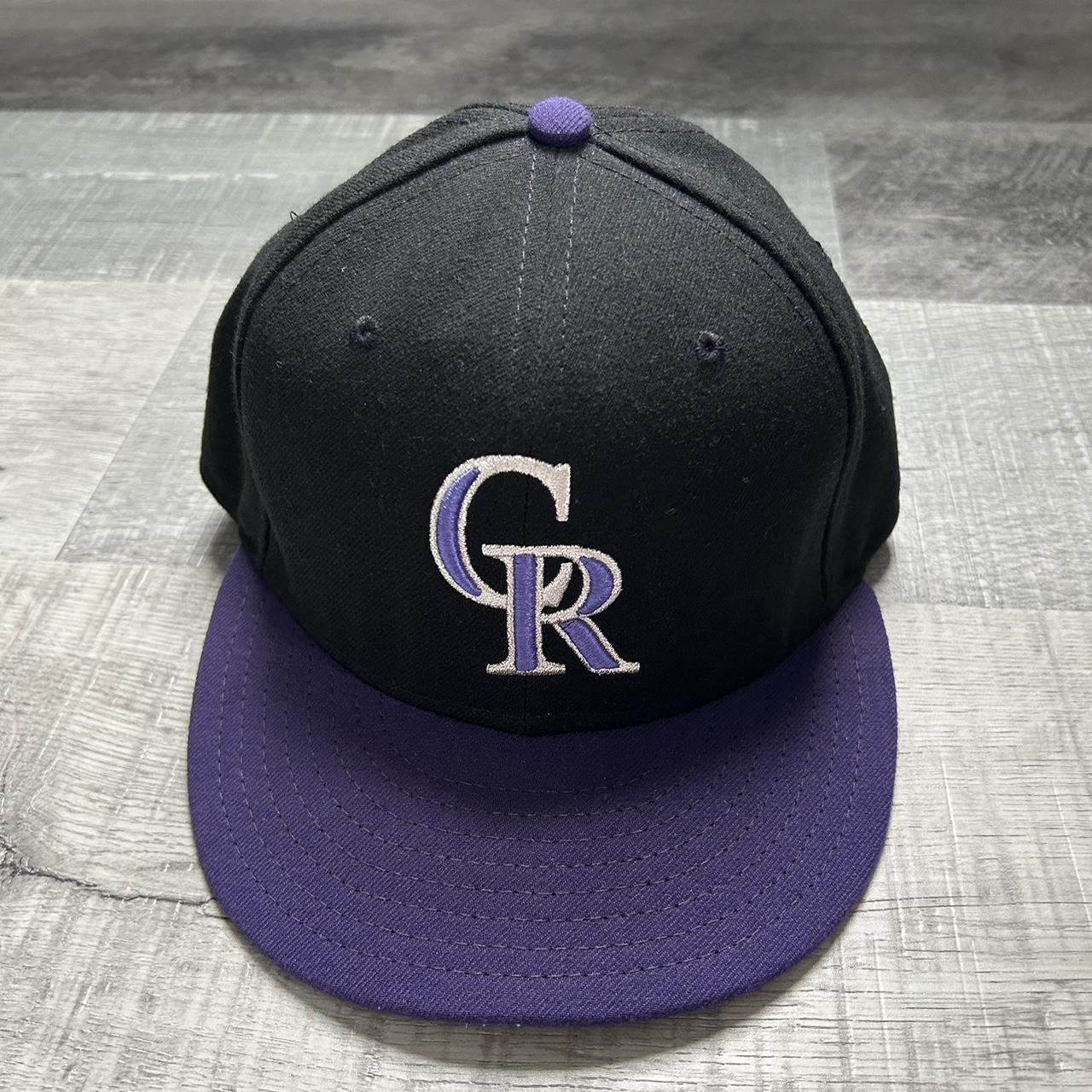 Colorado Rockies MLB New Era fitted ball cap. Size 7... - Depop