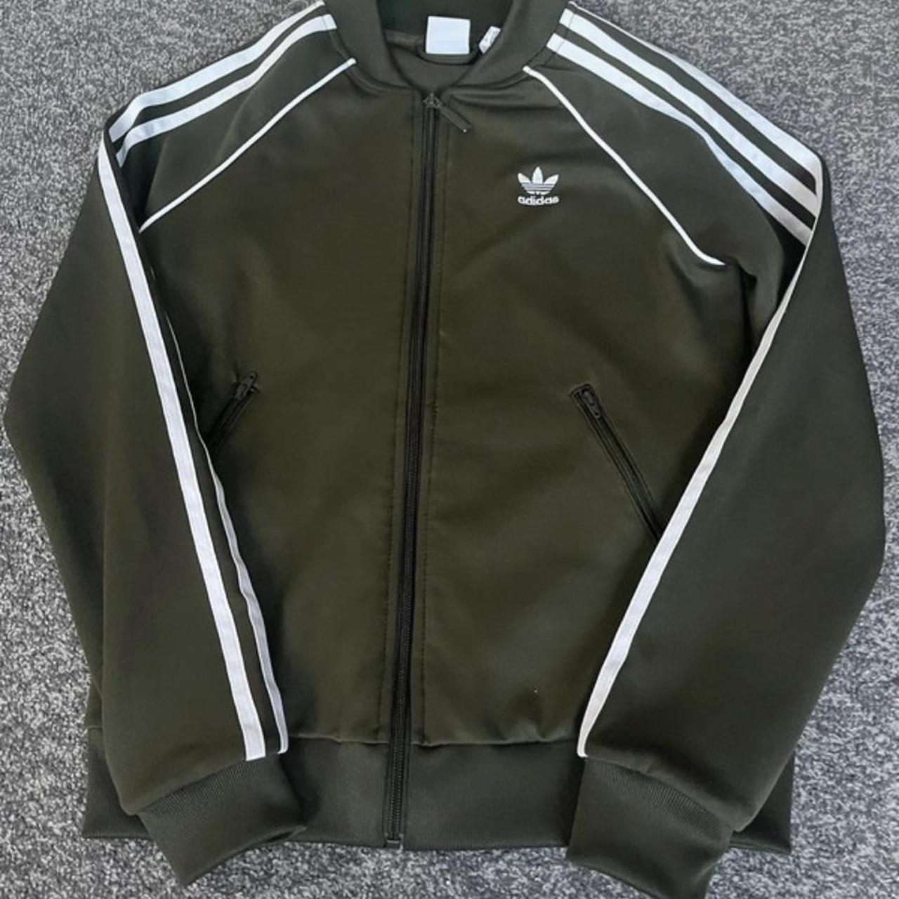 Adidas Zip Up Jacket Xs Size 46 Or Large Youth 1314 Depop