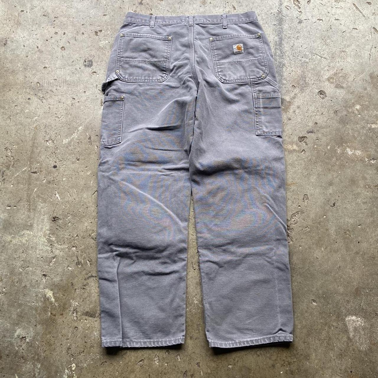Essential grey Carhartt double knees! Size 36x30... - Depop