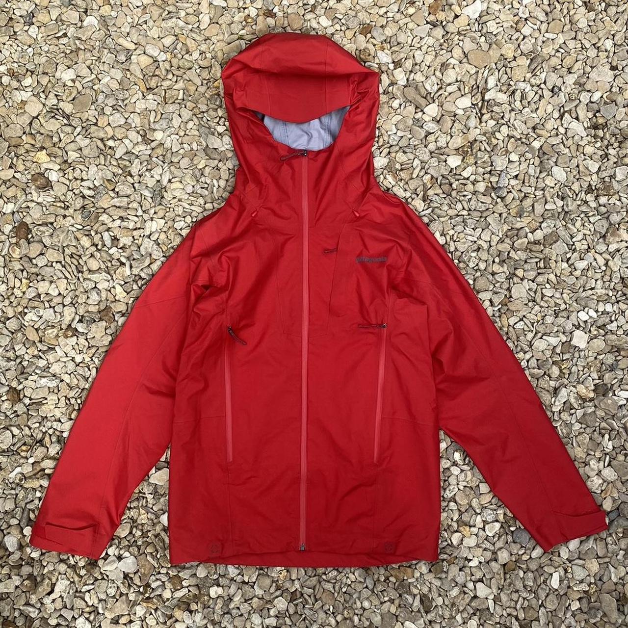 Patagonia Gore-Tex RECCO Jacket Red Mens technical... - Depop