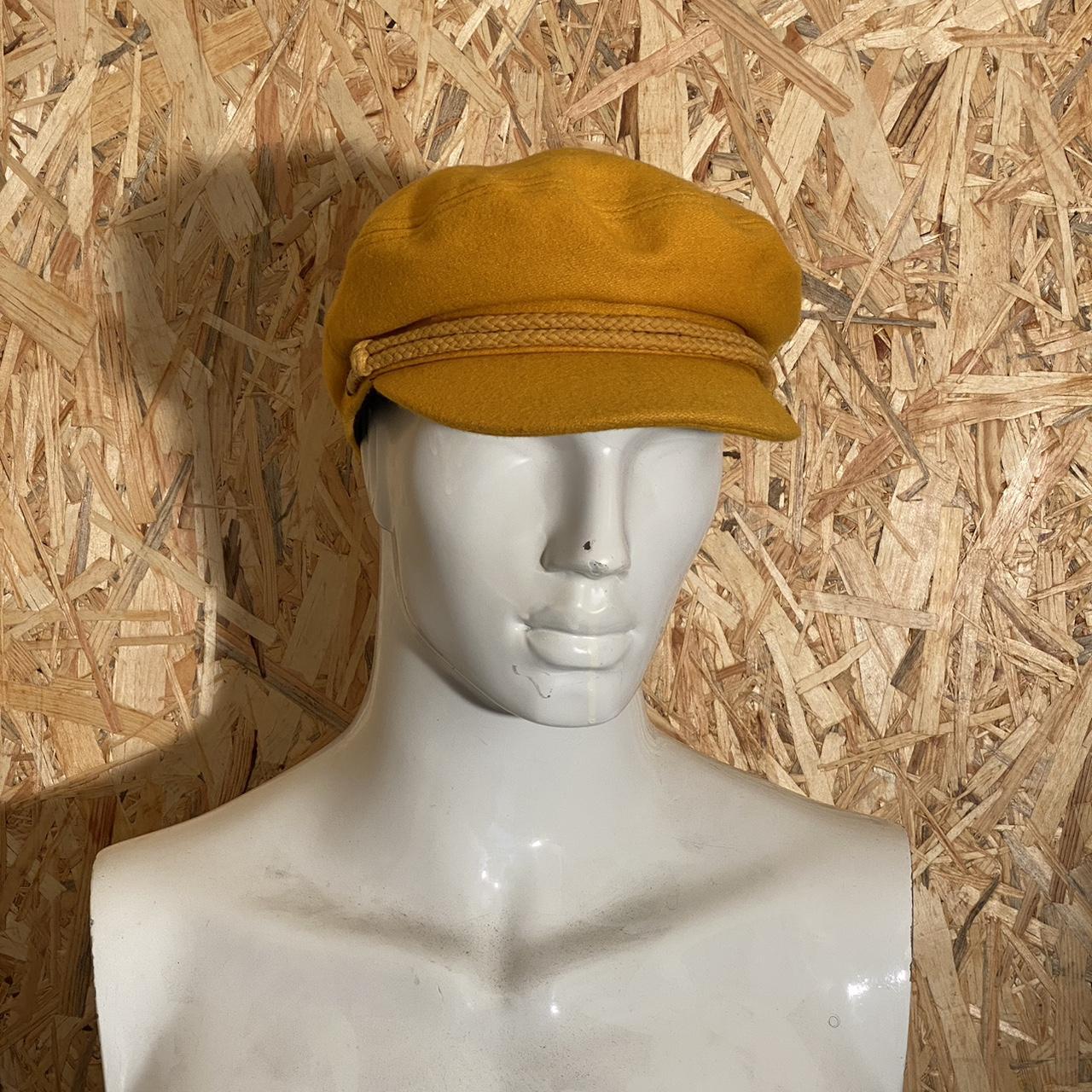 Brixton fiddler cap 🧢 Yellow - Depop
