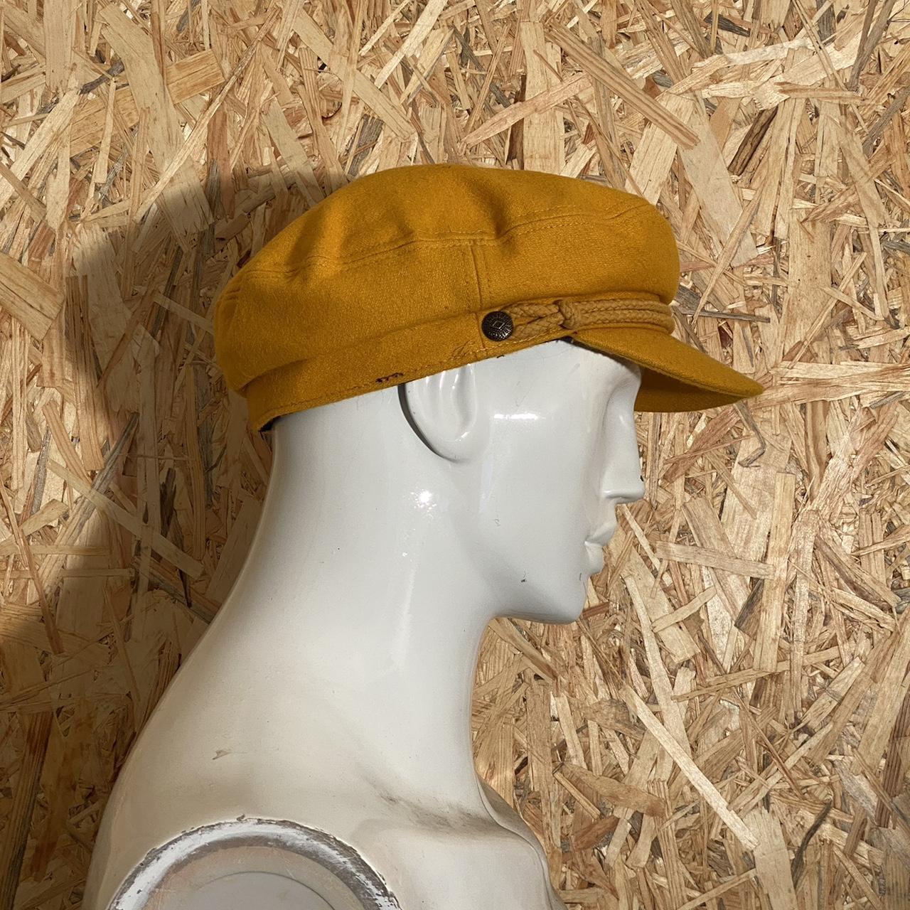 Brixton fiddler cap 🧢 Yellow - Depop