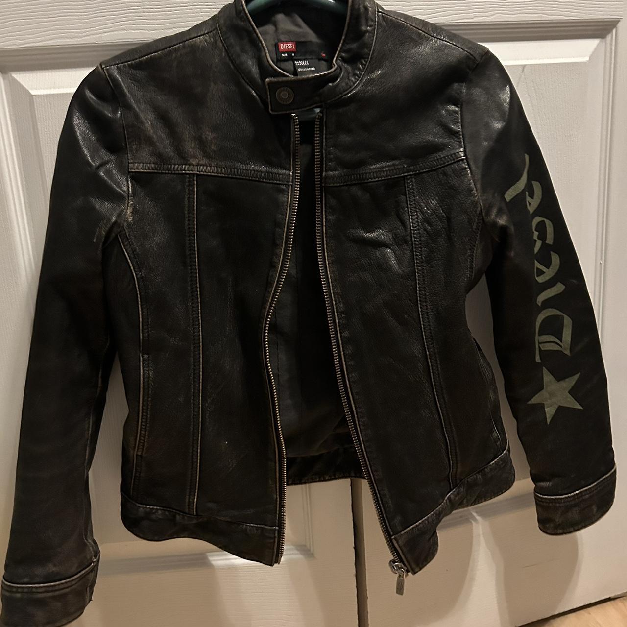 Vintage Diesel jacket One flaw it has it that it’s... - Depop