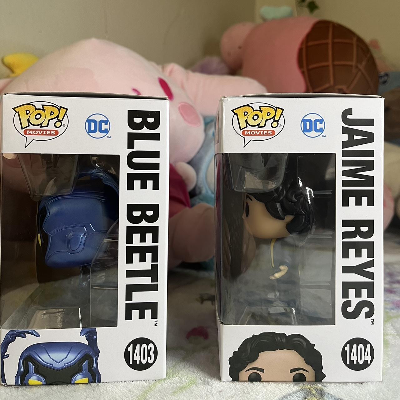 Jaime Reyes & Blue Beetle Funko Pop bundle -Brand... - Depop