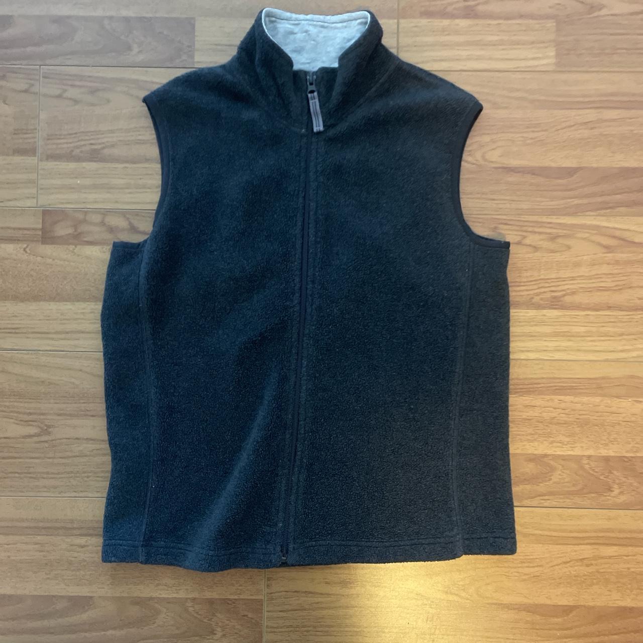 Charcoal gray GAP vest. Super soft and great for... - Depop