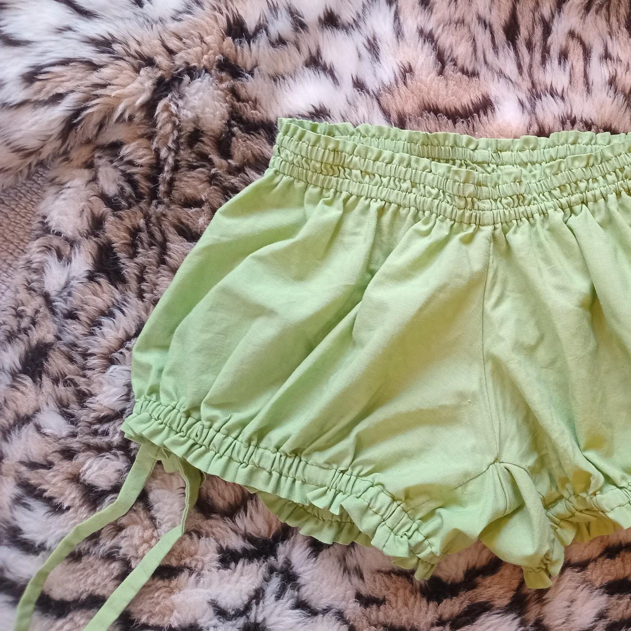 Cutesy handmade bloomer micro mini shorts - size... - Depop