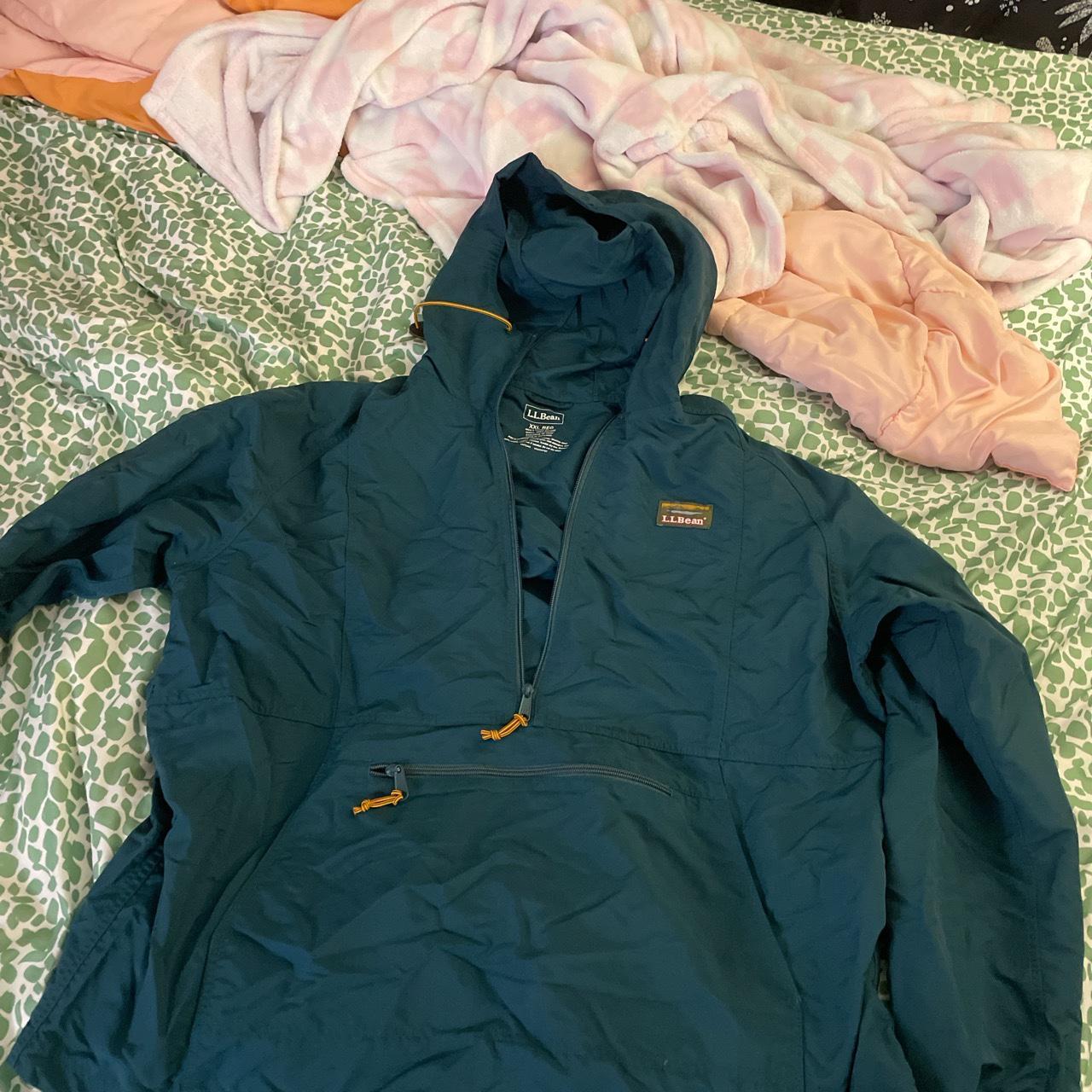 LL bean rain jacket XXL #llbean - Depop
