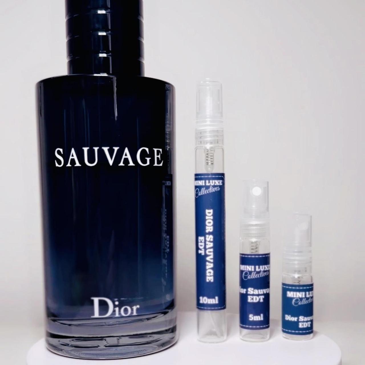 DIOR SAUVAGE (3ML) 3ml glass spray bottle ... - Depop