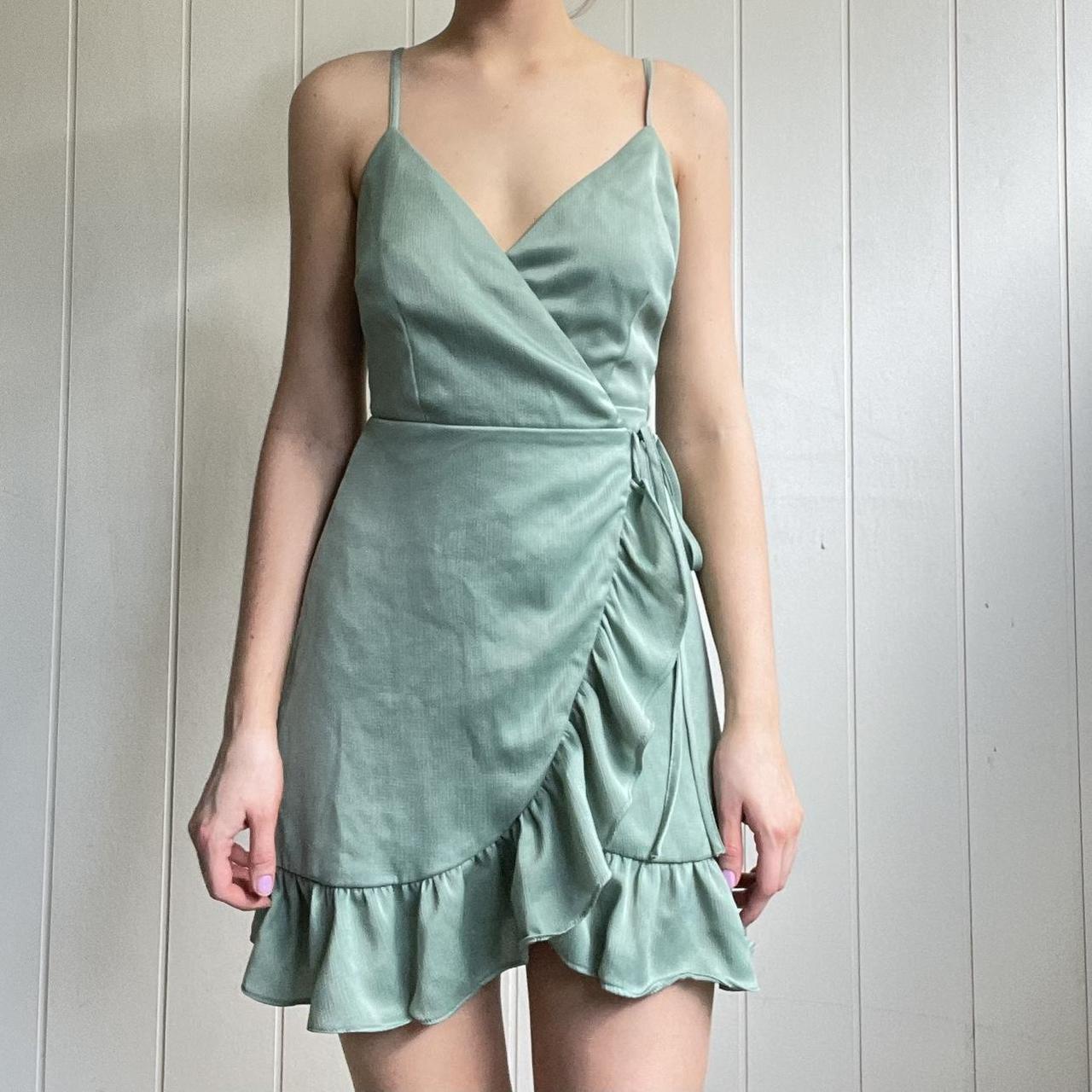 Pastel green dress from Dotti - Depop