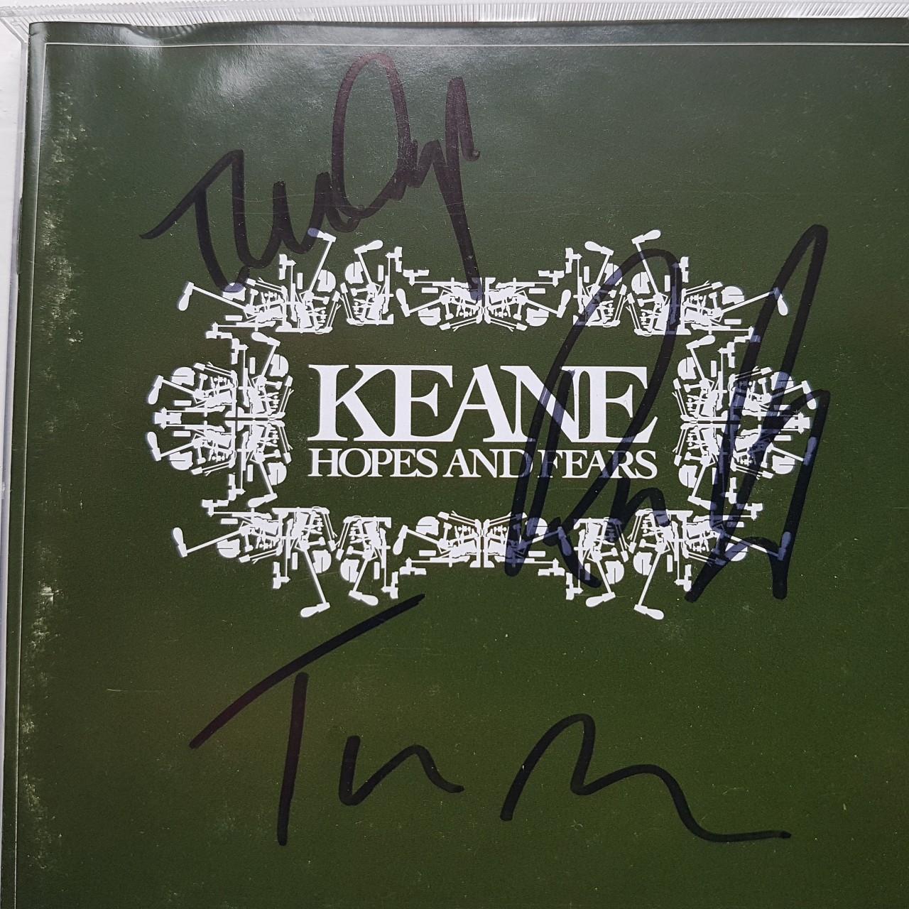 Keane - Autographed/ Fully Signed CD as illustrated - Depop