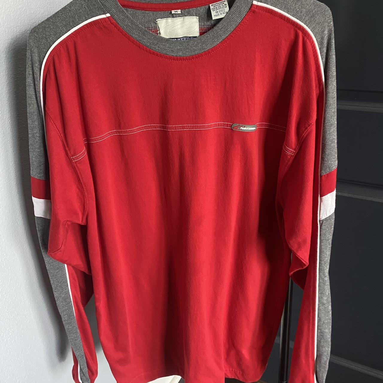 Point Zero Long Sleeve Tee -fits a medium nicely... - Depop