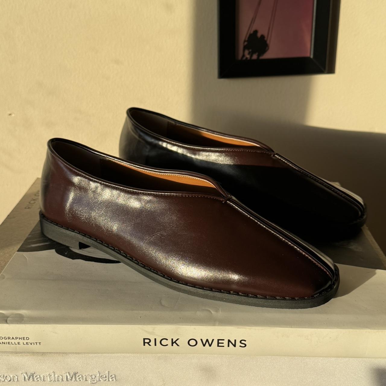 Chinese flat piped loafer. Size 40 or men US7.... - Depop