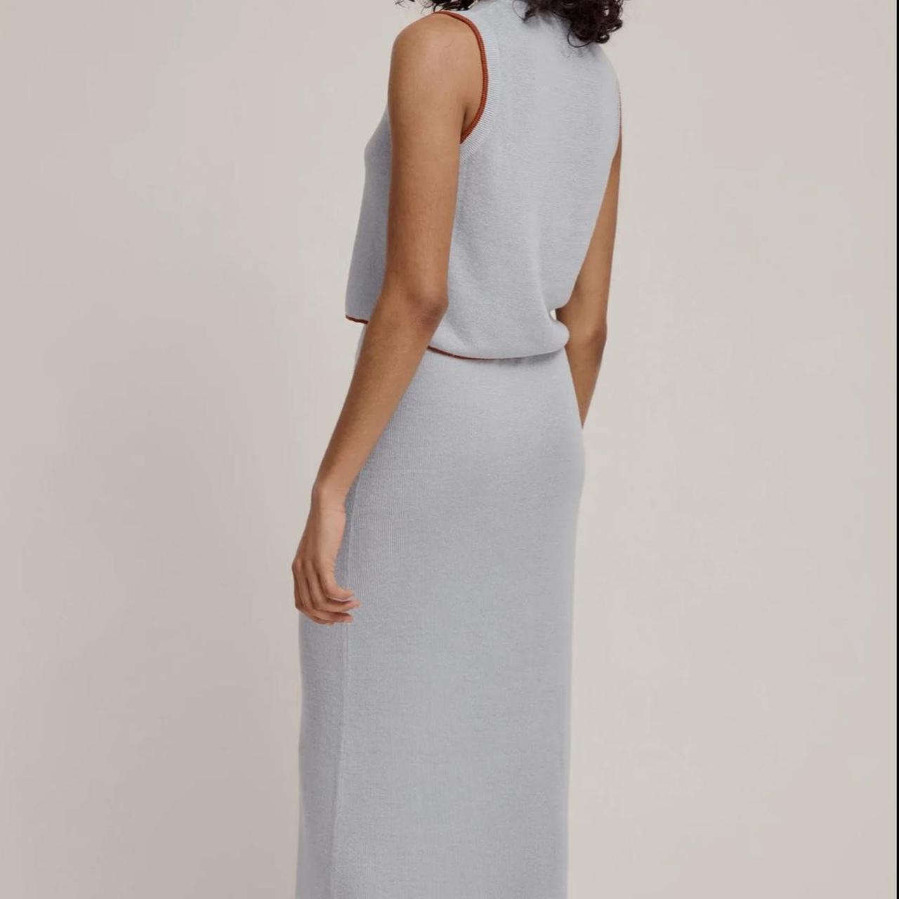 Venroy ribbed knitted set in colour pale blue! Xs... - Depop