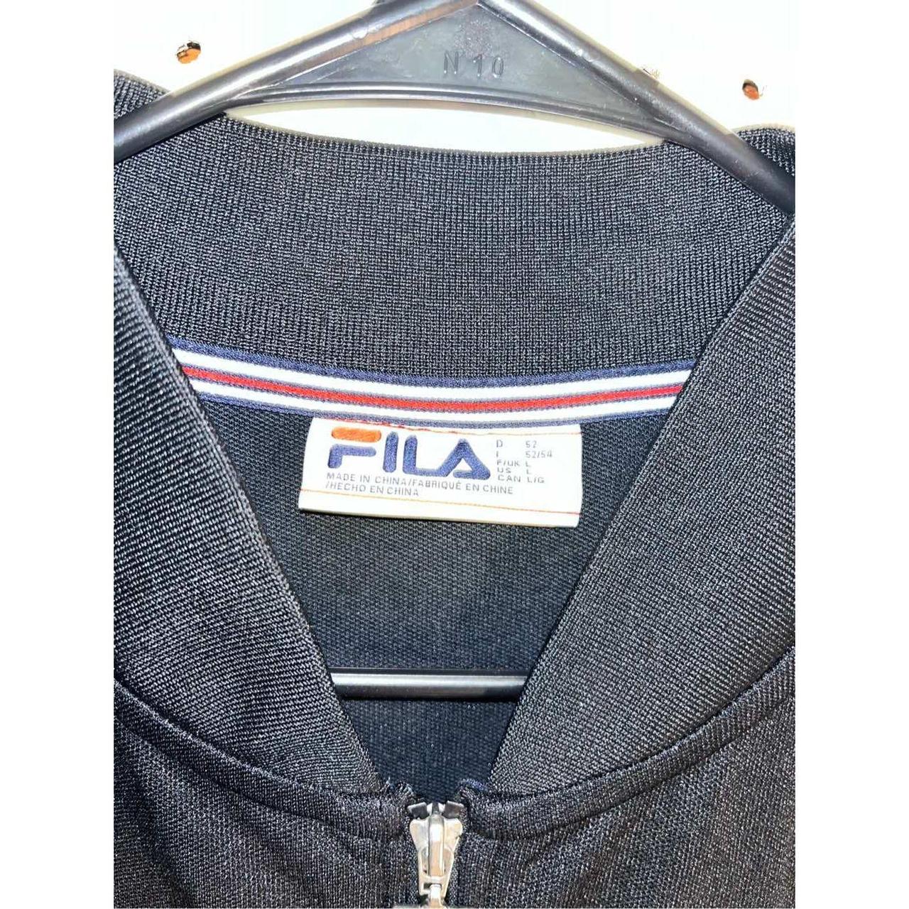 Fila zip up track jacket ☑️MEASUREMENTS ☑️PIT TO... - Depop