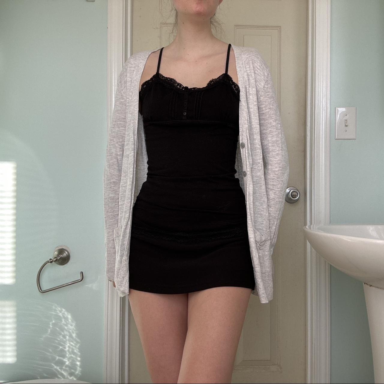 Light Grey Long Cardigan Sweater Coverup Free Depop