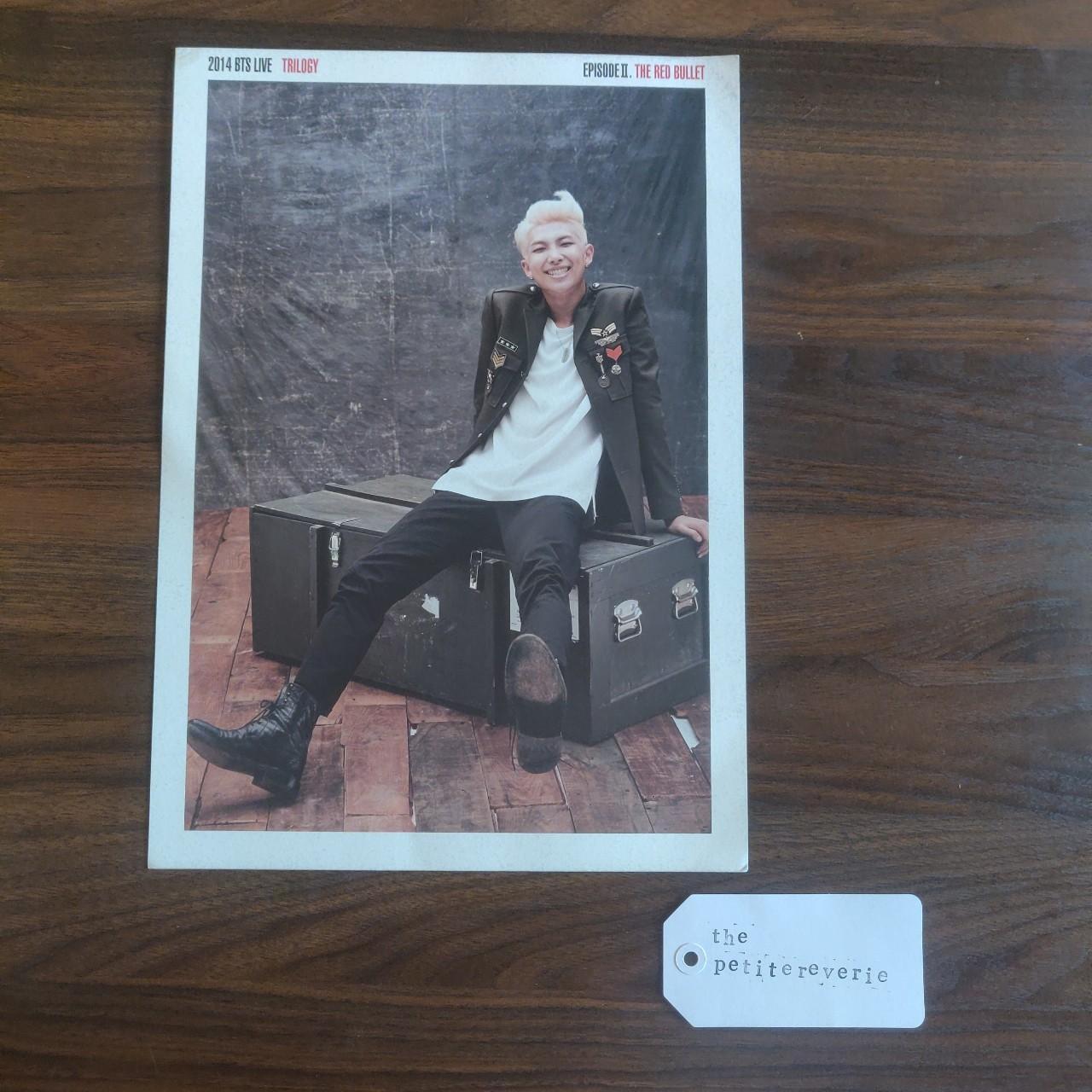 WTS – BTS The Red Bullet Namjoon Mini Poster ⭒... - Depop