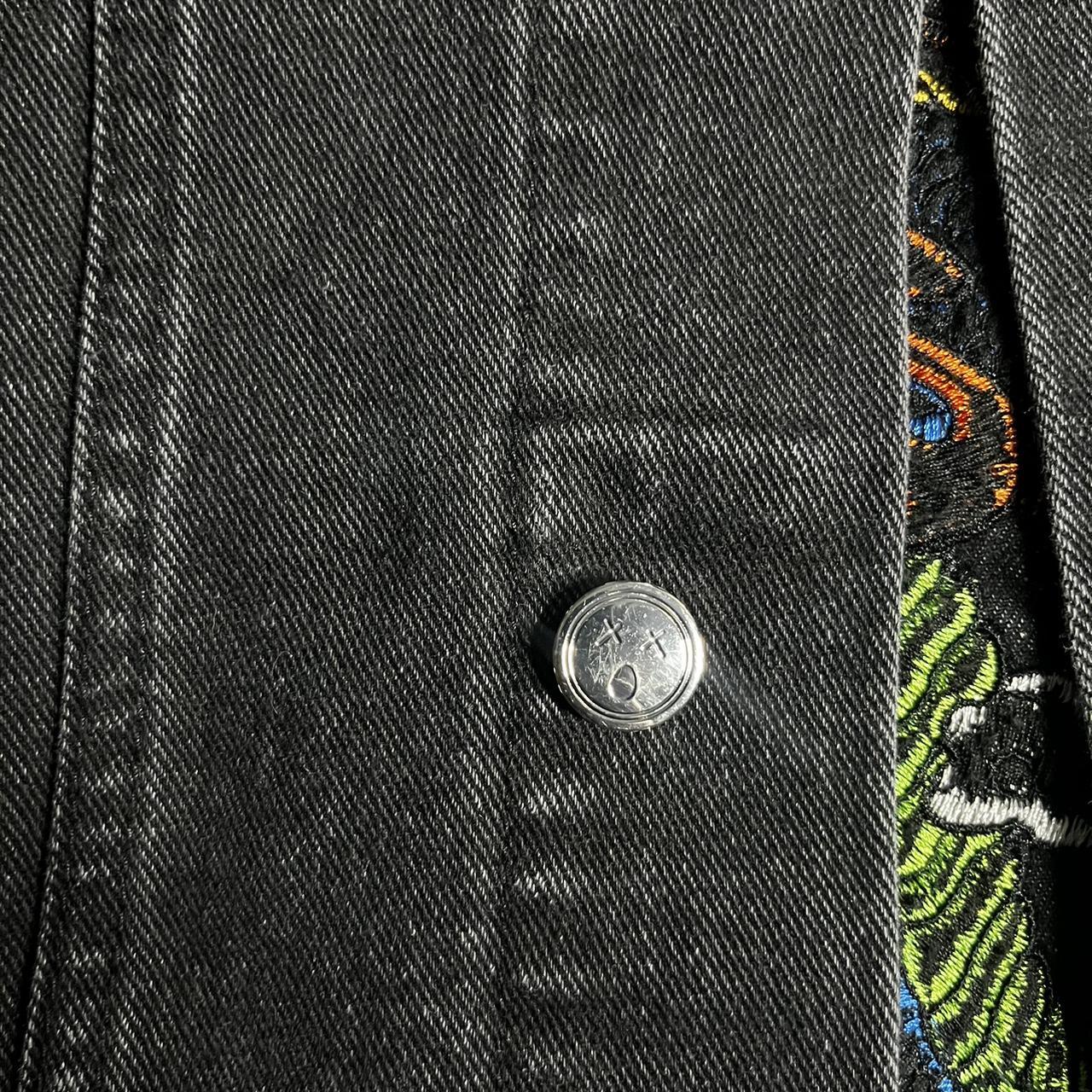 Current Mood— Guardian's Creed Denim Jacket. NWOT.... - Depop