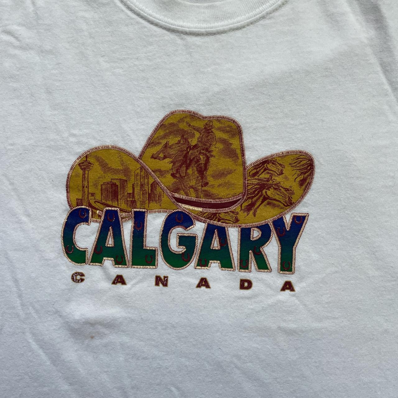 Cowboy Hat Calgary Canada Graphic Tee • • good... - Depop