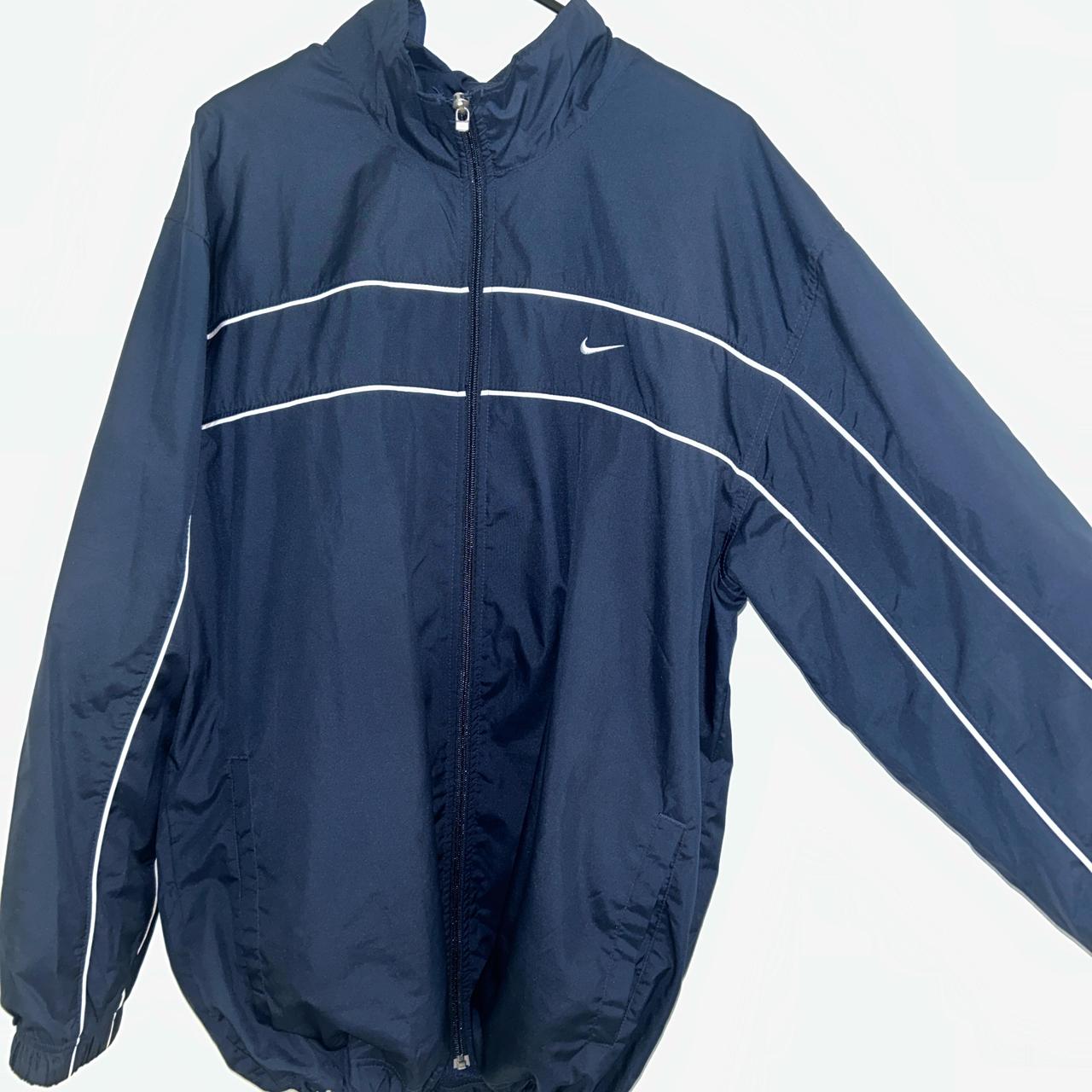Original Nike vintage zip up windbreaker size XL... - Depop