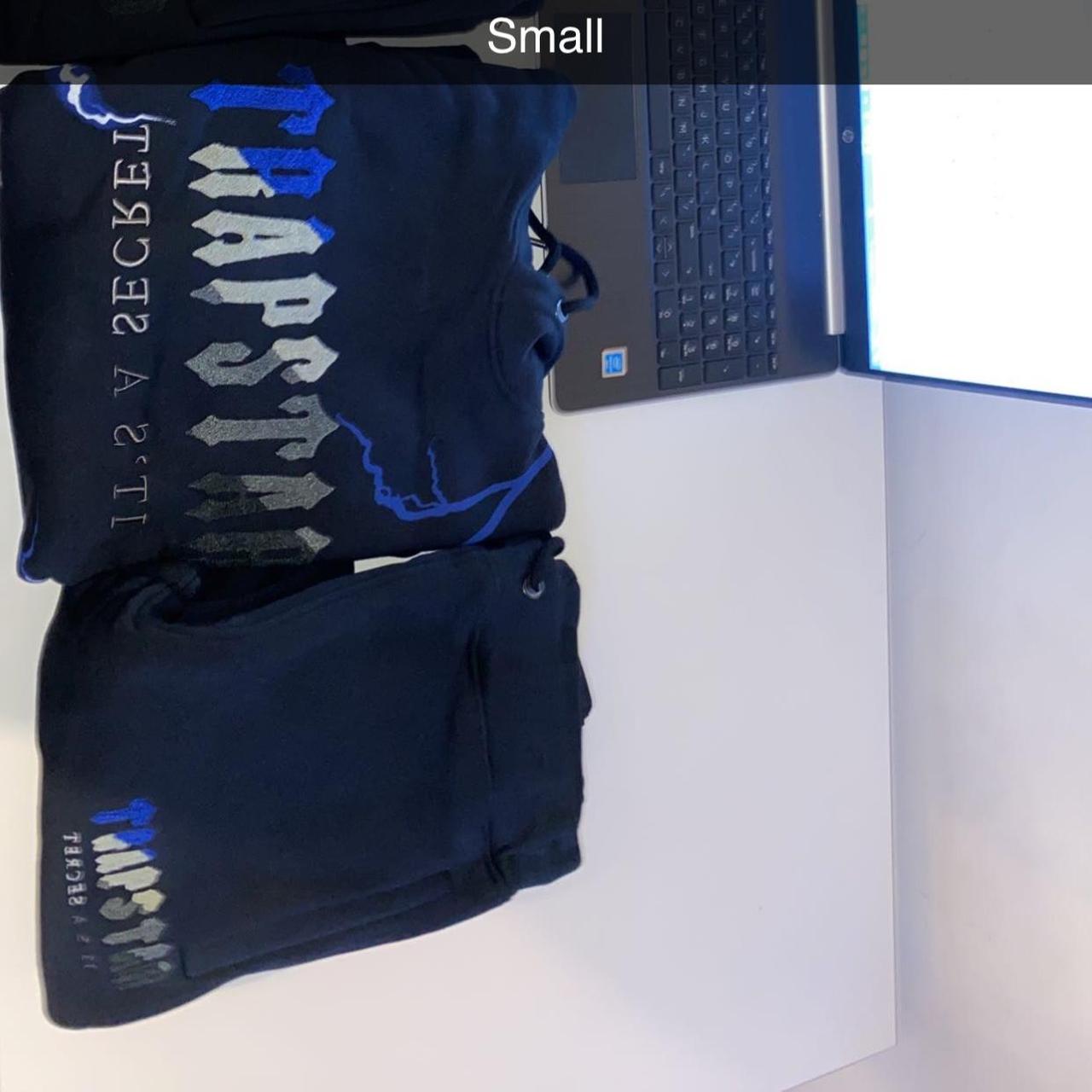 Trapstar chenille lightning tracksuit - Depop