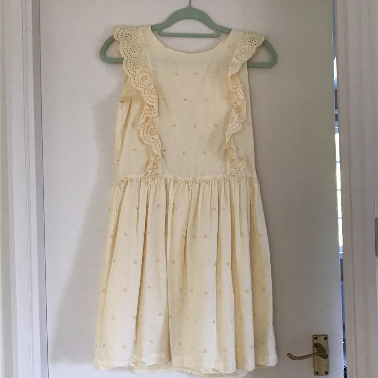 Pretty, pale yellow Gap summer dress. Perfect for... - Depop