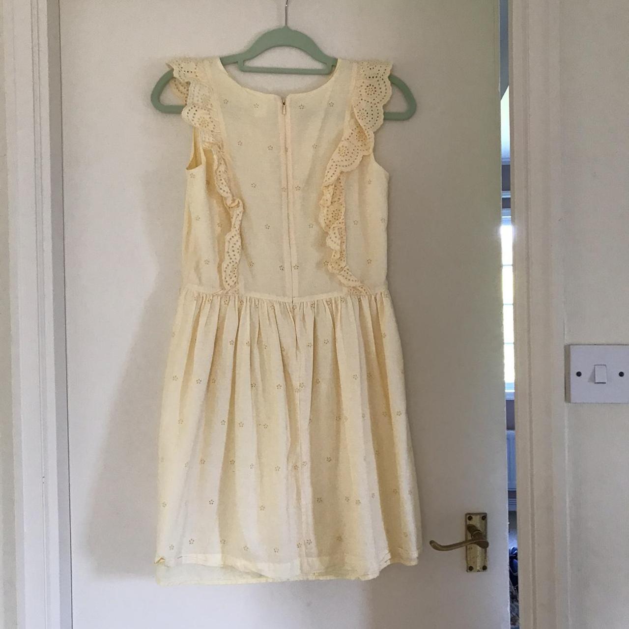 Pretty, pale yellow Gap summer dress. Perfect for... - Depop