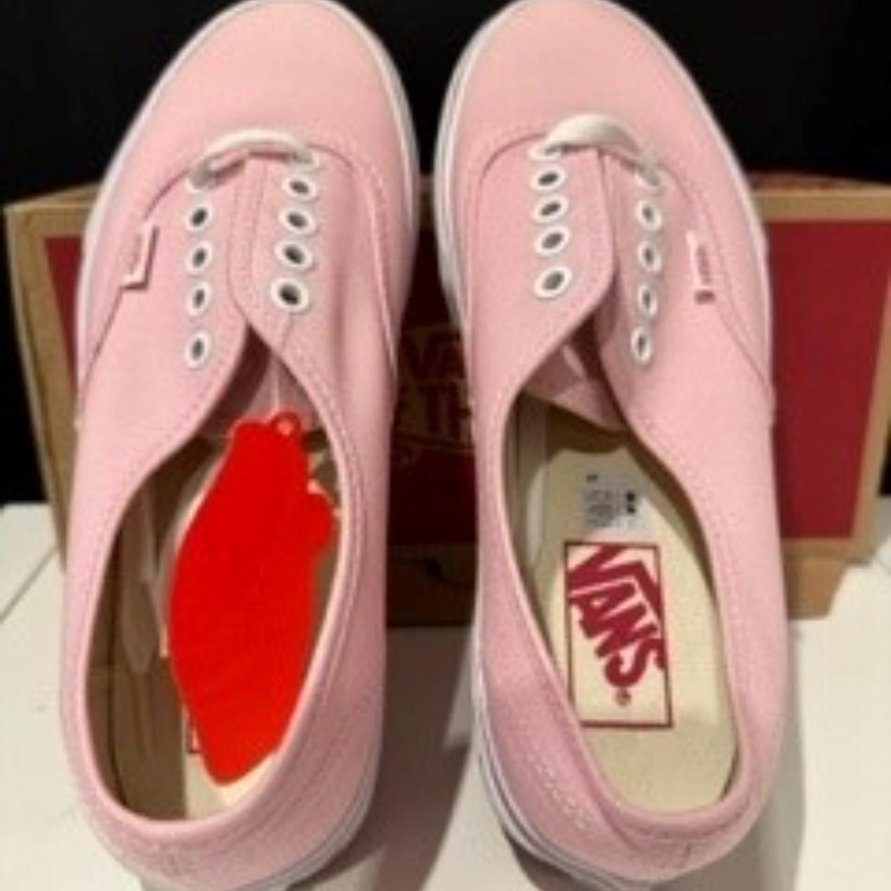 'Hearts' Pink Vans Brand New Size 6 #Vans - Depop