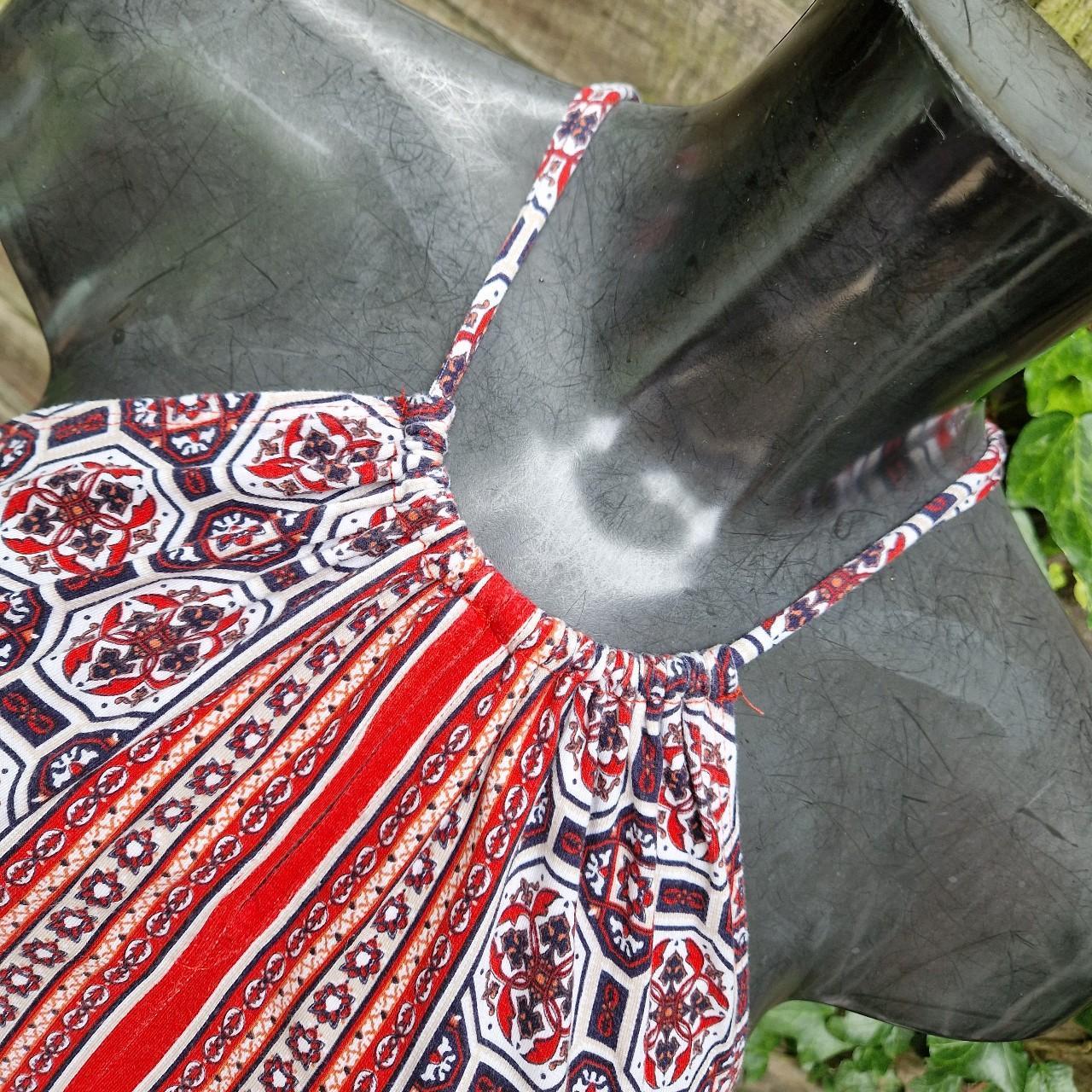 Vintage y2k Max Studio vest top. Red, white, black,... - Depop